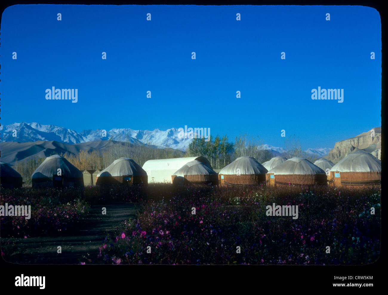 Yurts yerts housing in afghanistan before the Soviet Invasion Stock ...