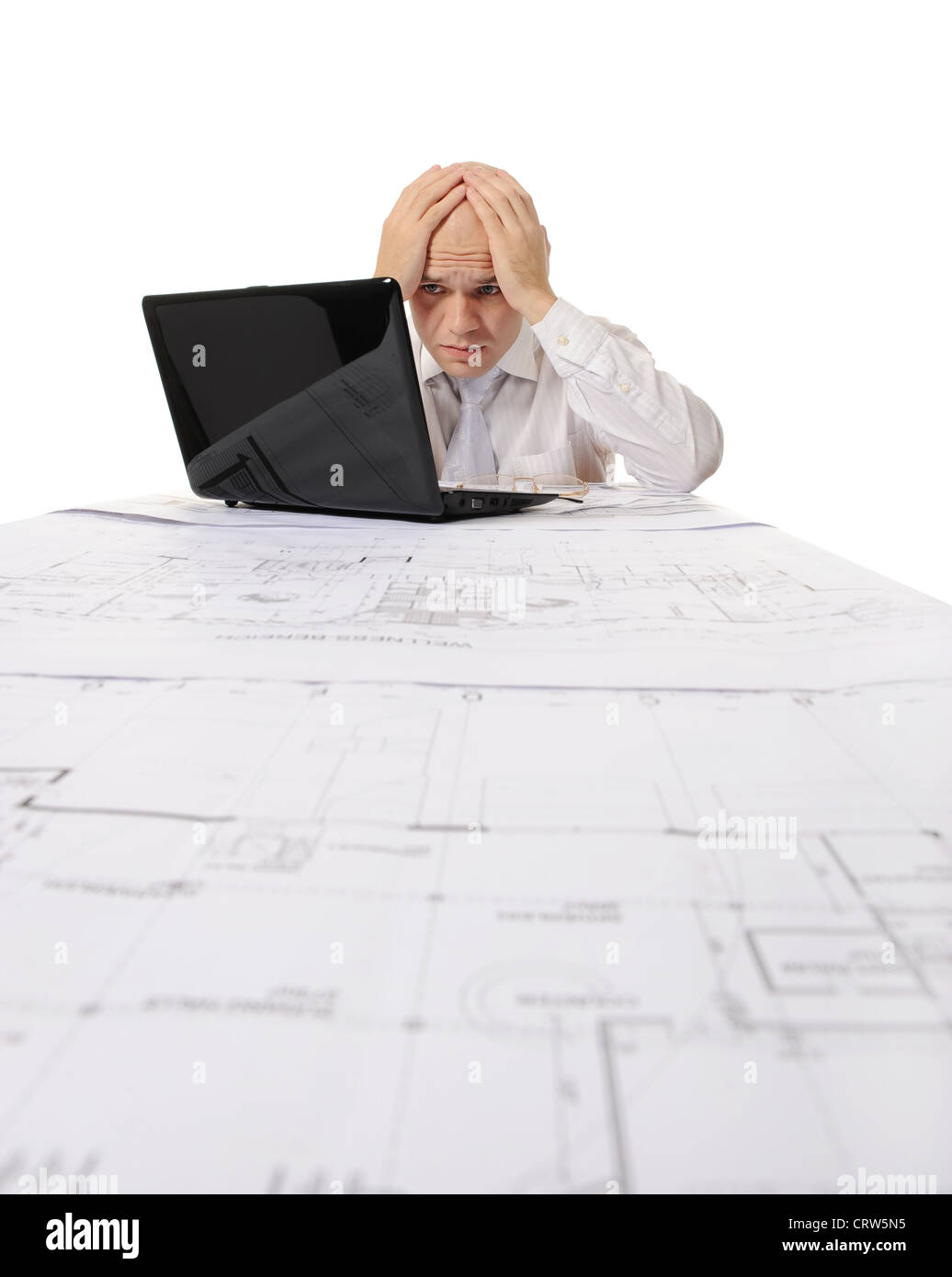 Frustrated man drawing hi-res stock photography and images - Alamy