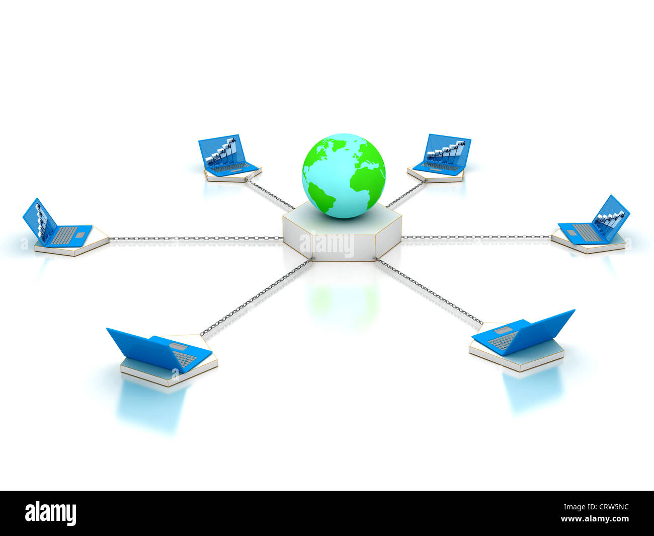 Communication concept. 3d rendered image Stock Photo - Alamy