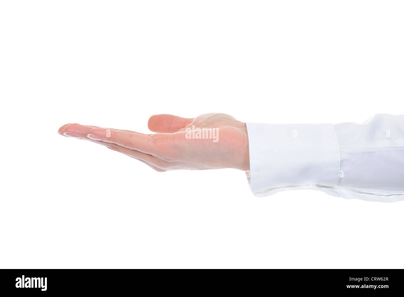 human hand held up Stock Photo - Alamy