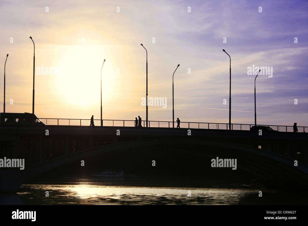 Silhouette cross over hi-res stock photography and images - Alamy