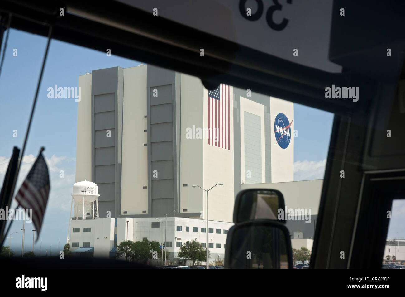 Kennedy Space Center on Merritt Island Florida VAB building as seen ...