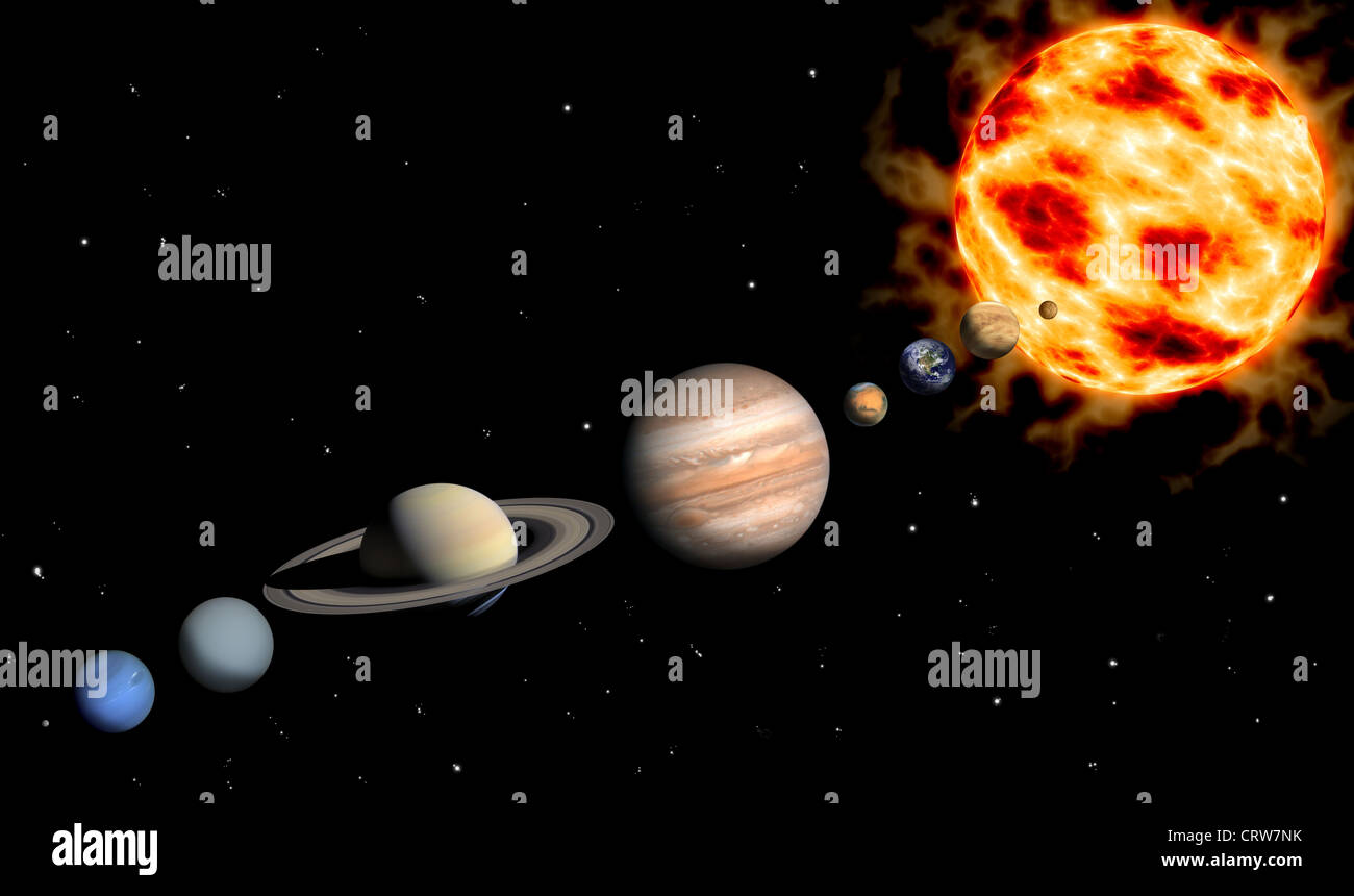Solar system hi-res stock photography and images - Alamy