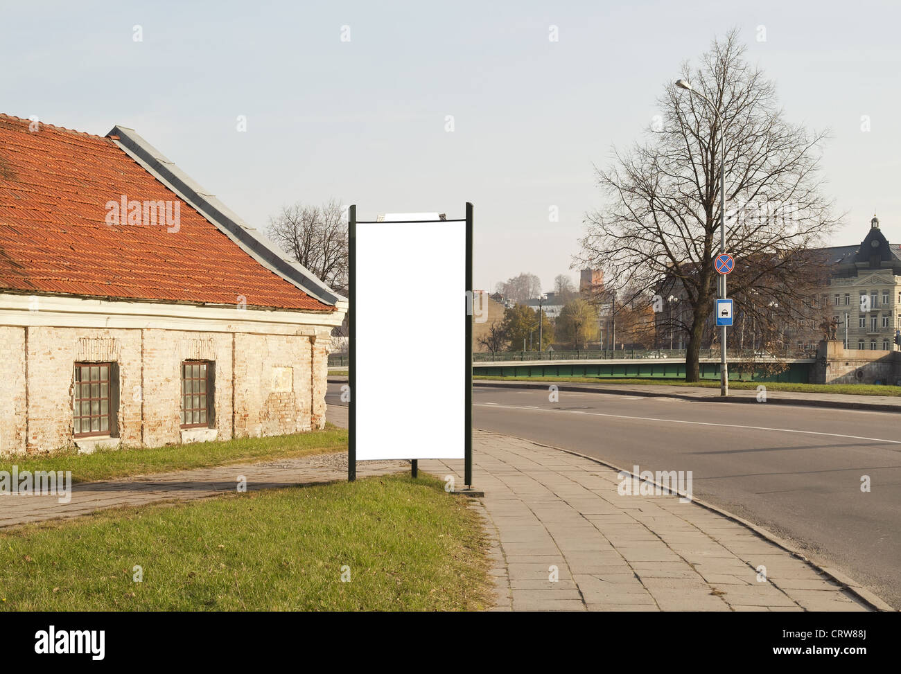 Street poster blank hi-res stock photography and images - Alamy