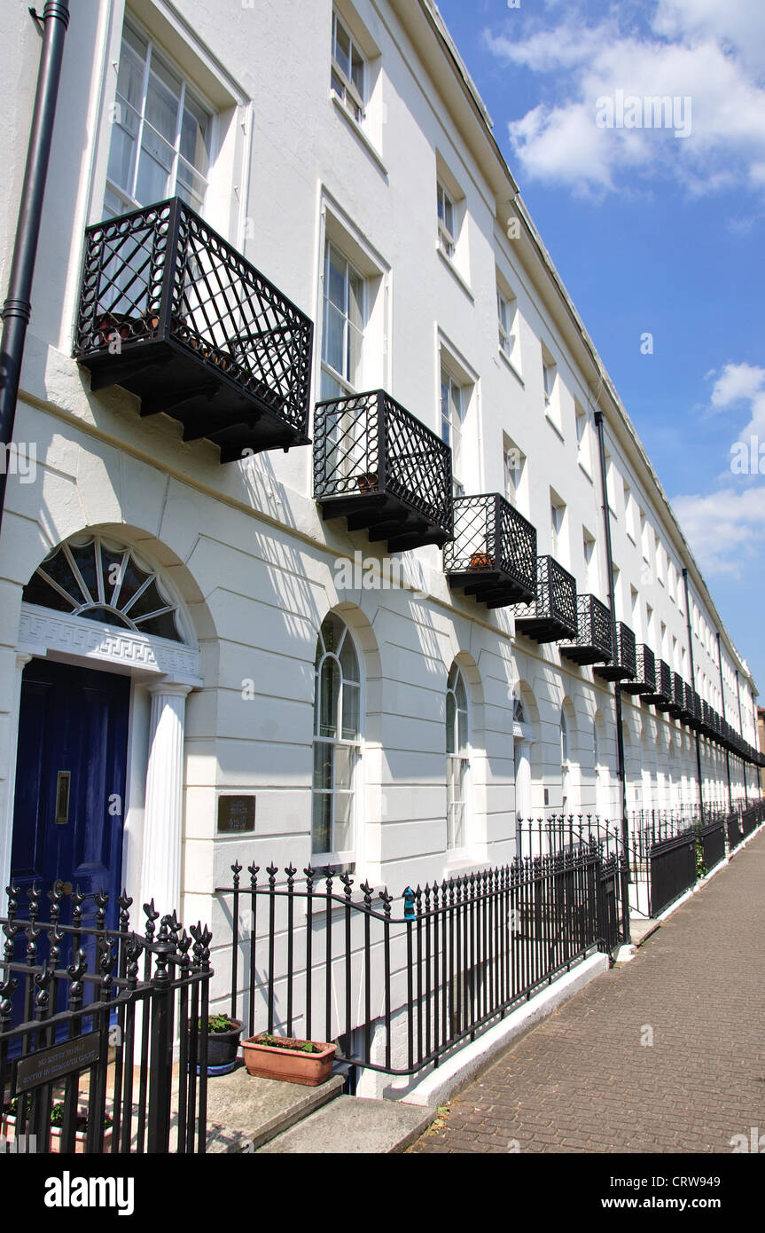 Georgian, grade II listed, terrace building, Albion Terrace, Reading ...