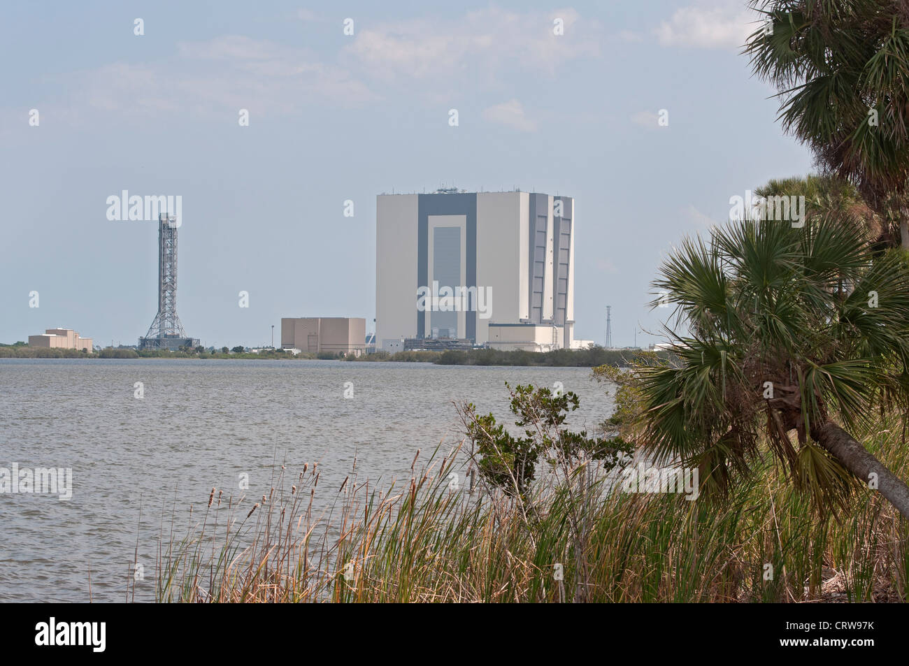 Kennedy Space Center on Merritt Island Florida -- viewing the VAB ...