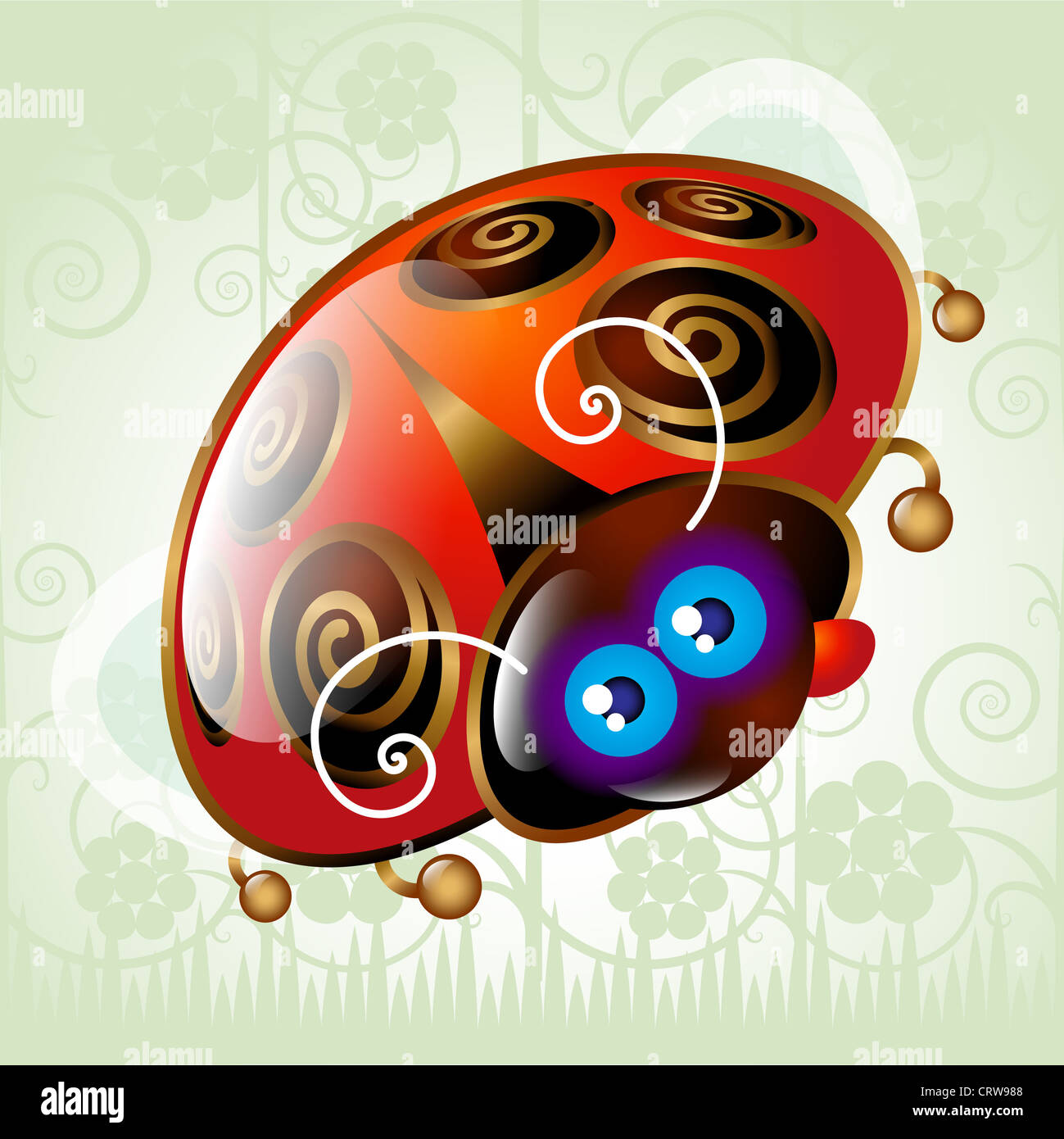 Ladybird design hi-res stock photography and images - Alamy