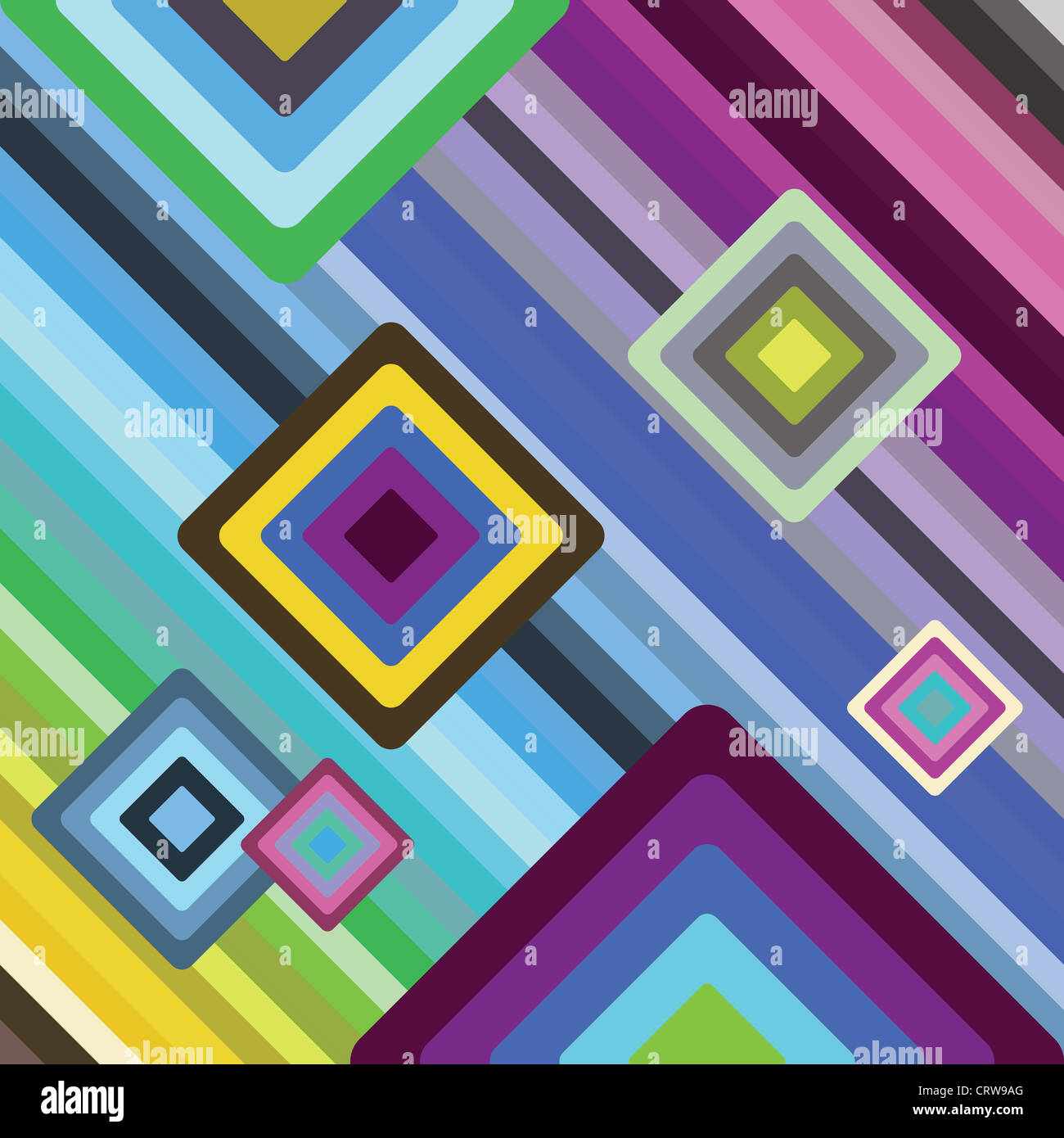 quadratic pattern background Stock Photo - Alamy