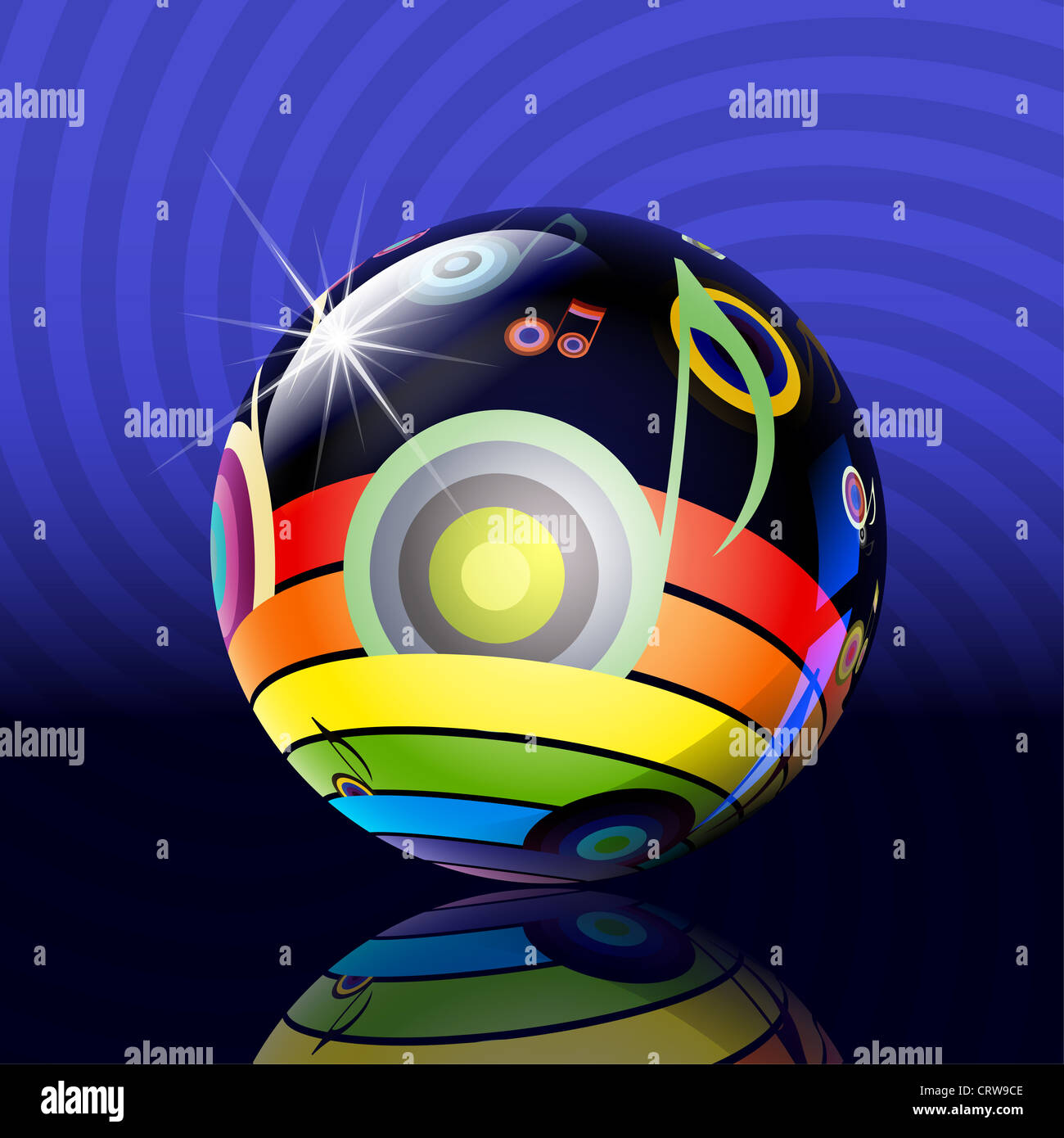 Musical waves hi-res stock photography and images - Alamy