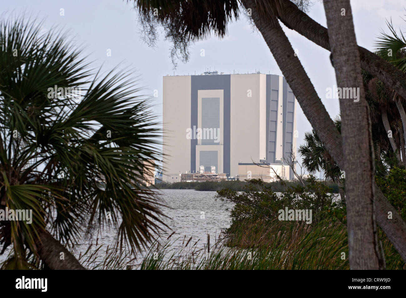 Kennedy Space Center on Merritt Island Florida -- viewing the VAB ...