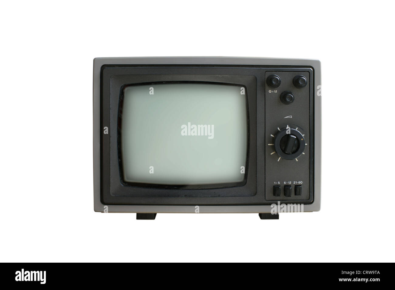 Analog tv screen set Cut Out Stock Images & Pictures - Alamy