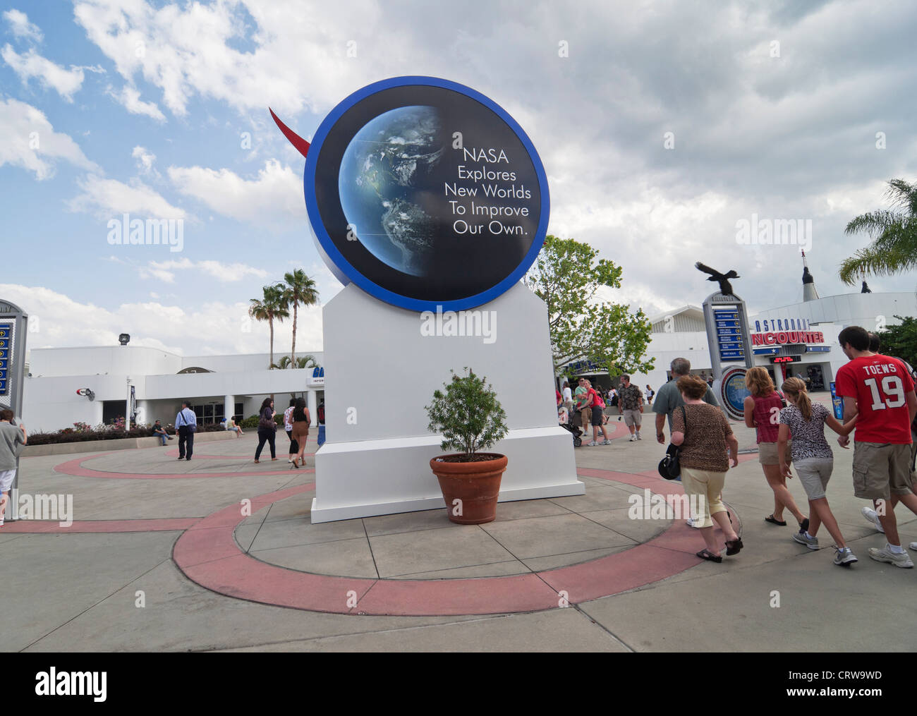 Kennedy Space Center on Merritt Island Florida Stock Photo - Alamy