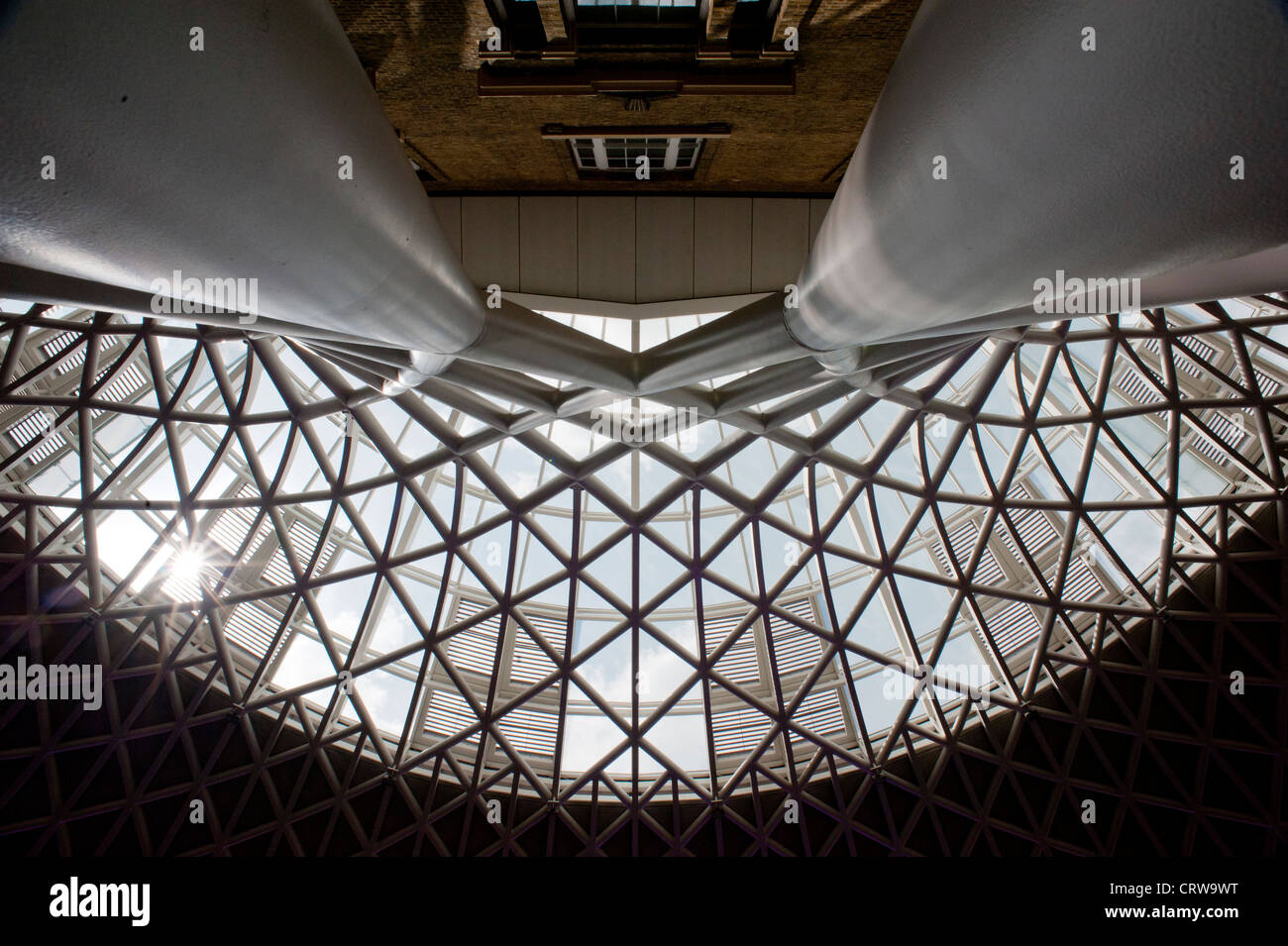 The newly refurbished King's Cross concourse, London Stock Photo - Alamy