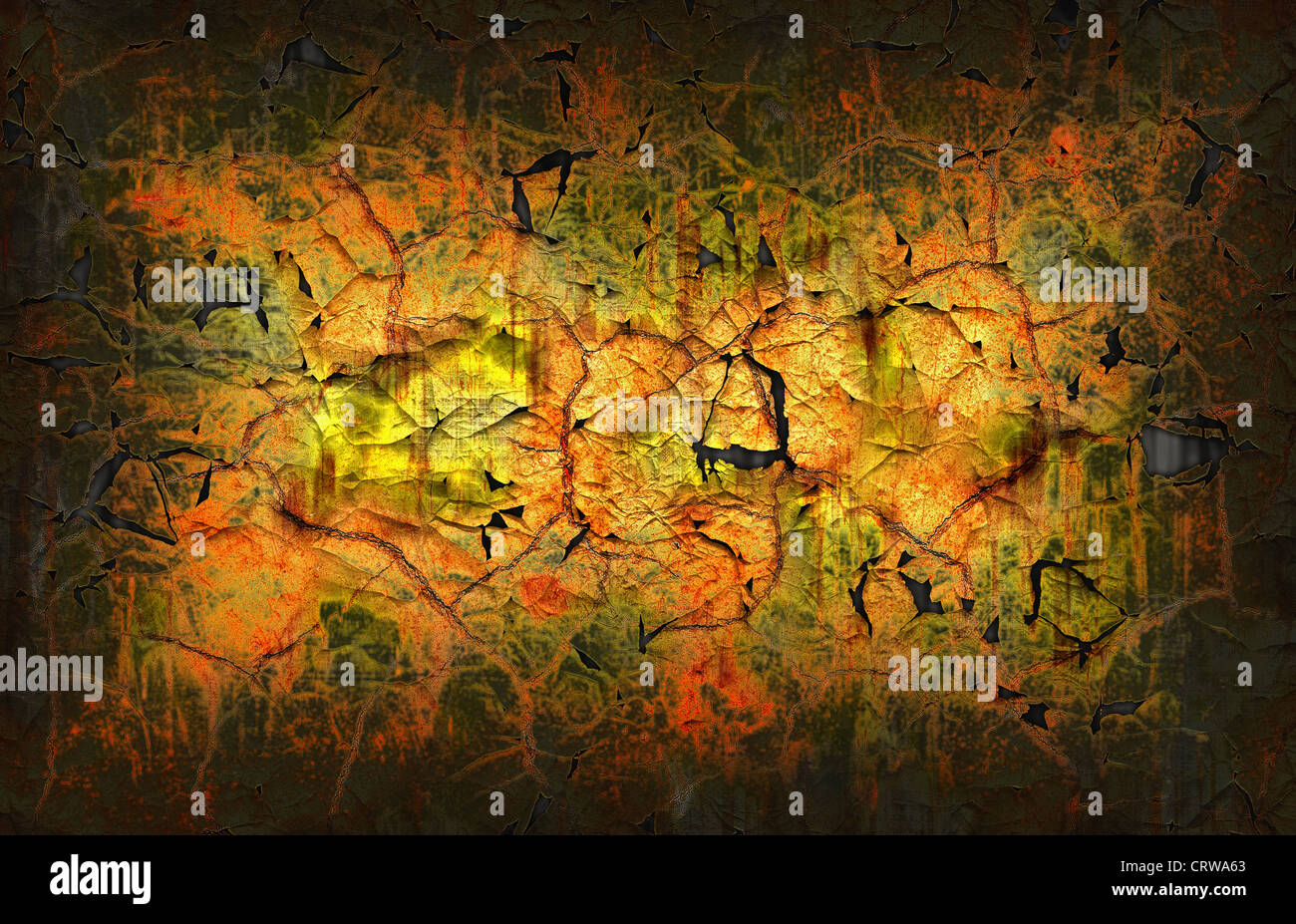 The network was cracked hi-res stock photography and images - Alamy