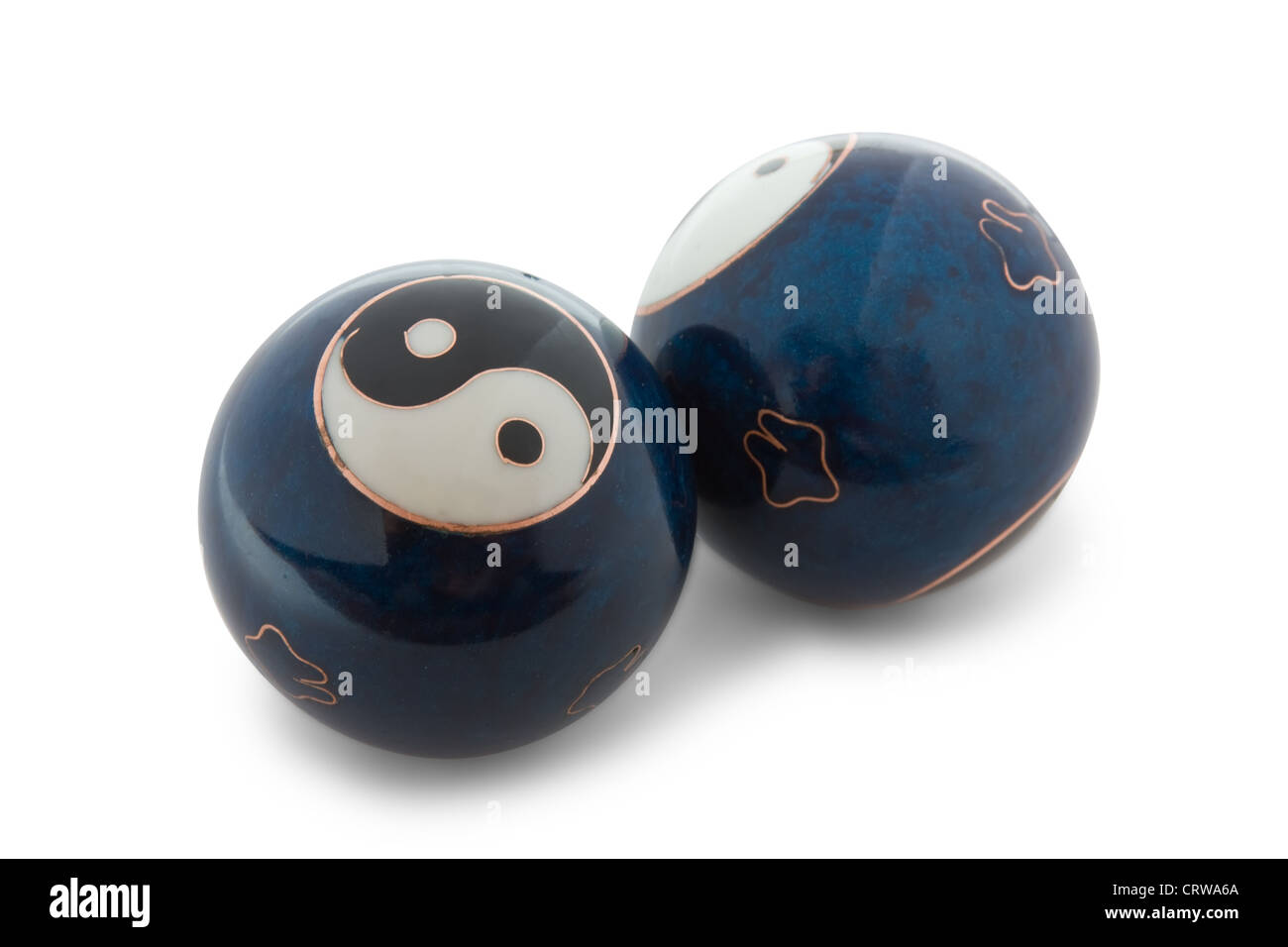 two balls infinity Stock Photo - Alamy