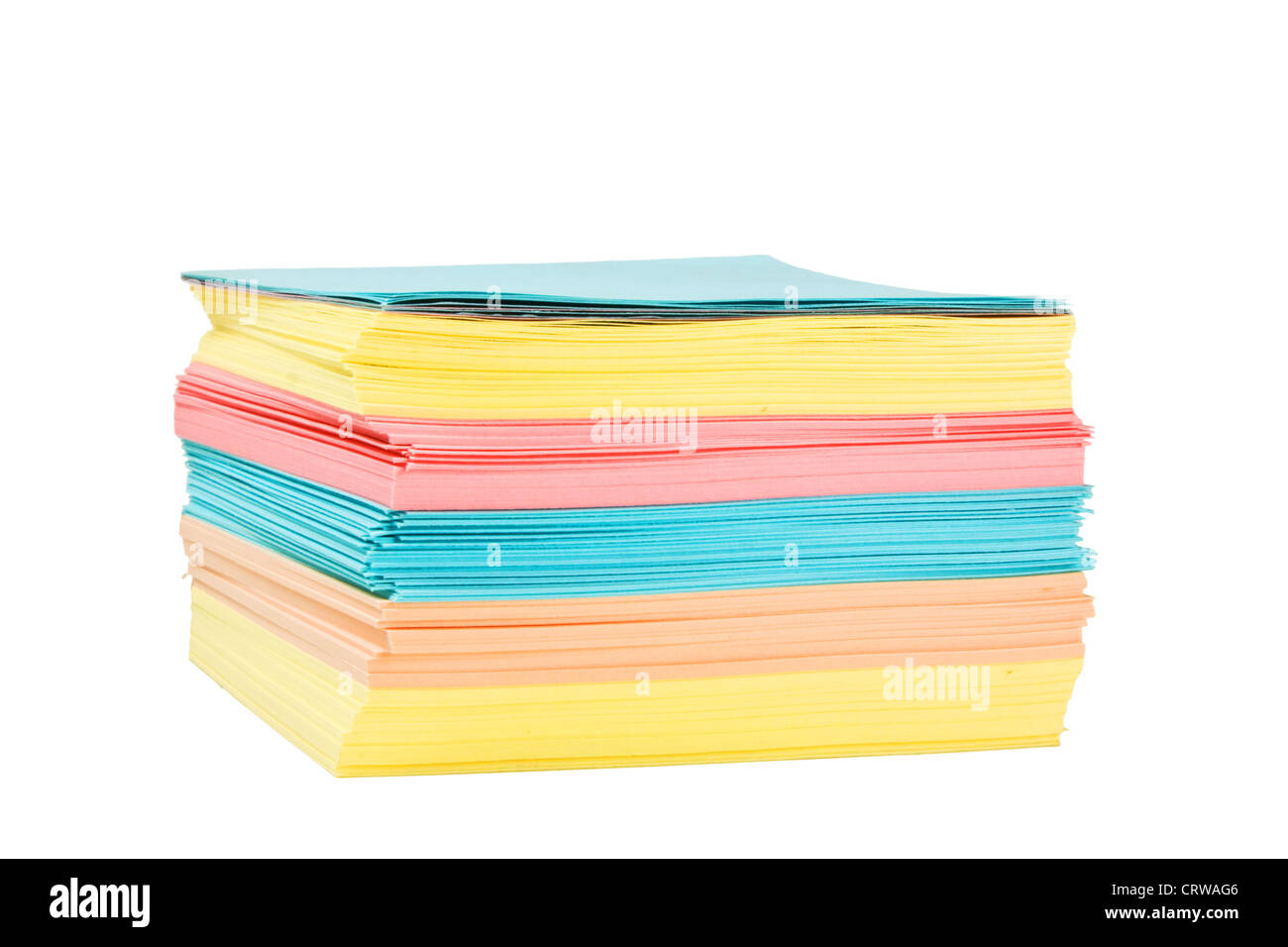 Stack of paper Cut Out Stock Images & Pictures - Alamy