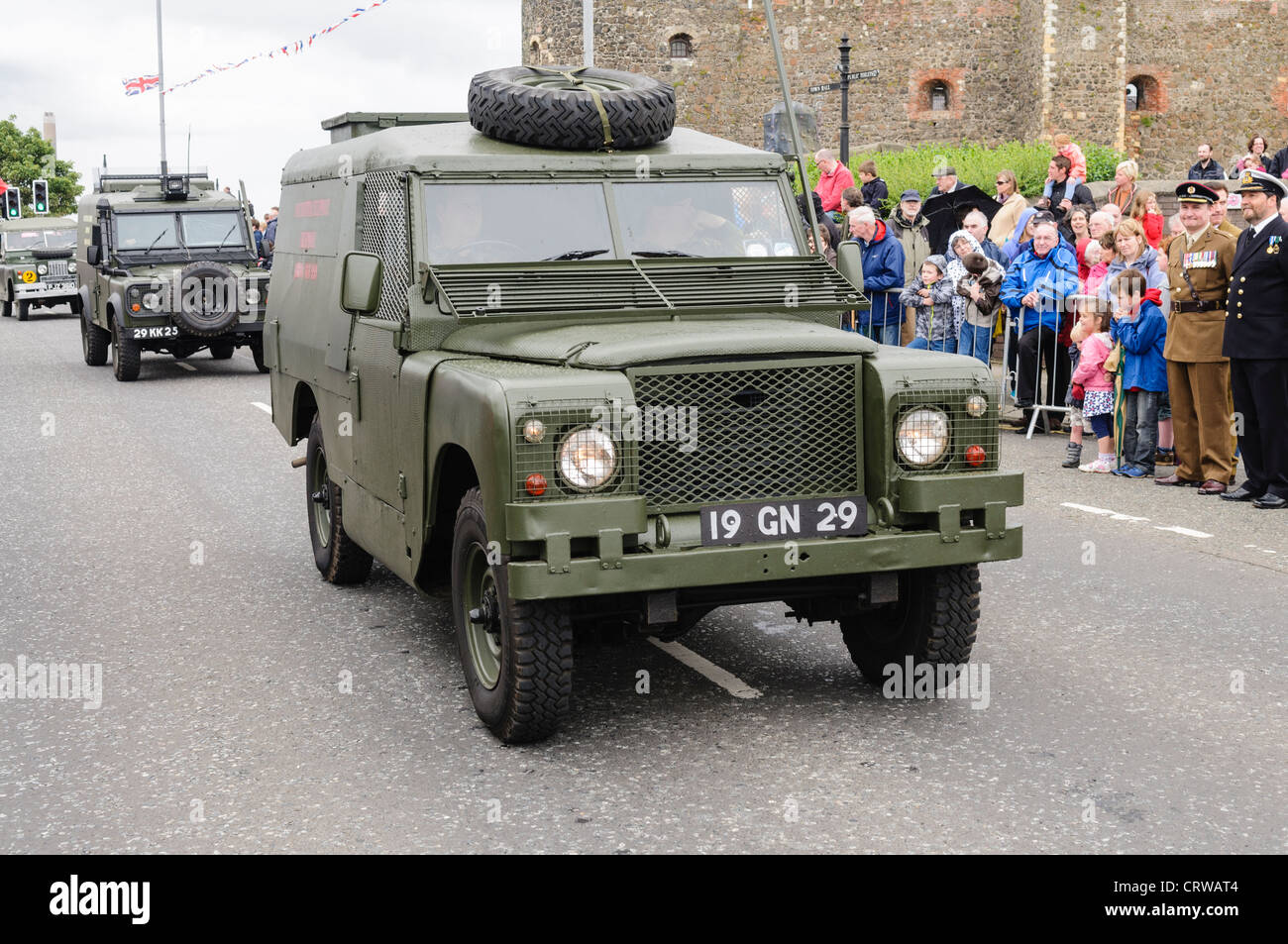 Armoured Ulster Defence Regiment Landrover as used during the Troubles ...
