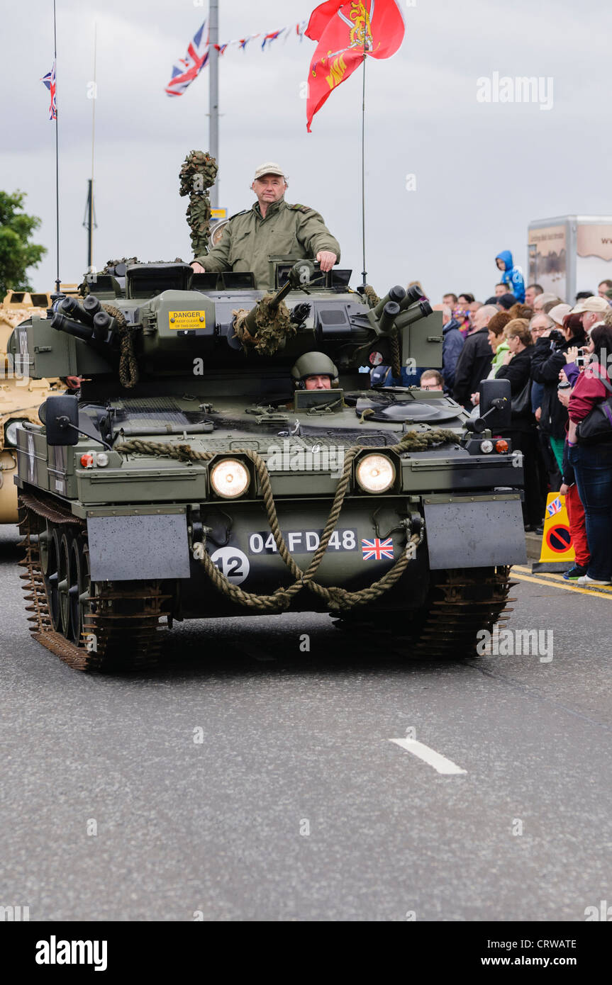 Scimitar reconnaissance vehicle on a military parade Stock Photo - Alamy