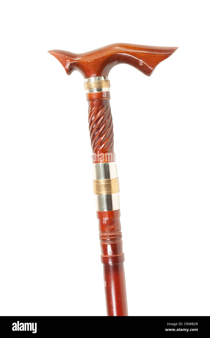 walking stick isolated Stock Photo - Alamy