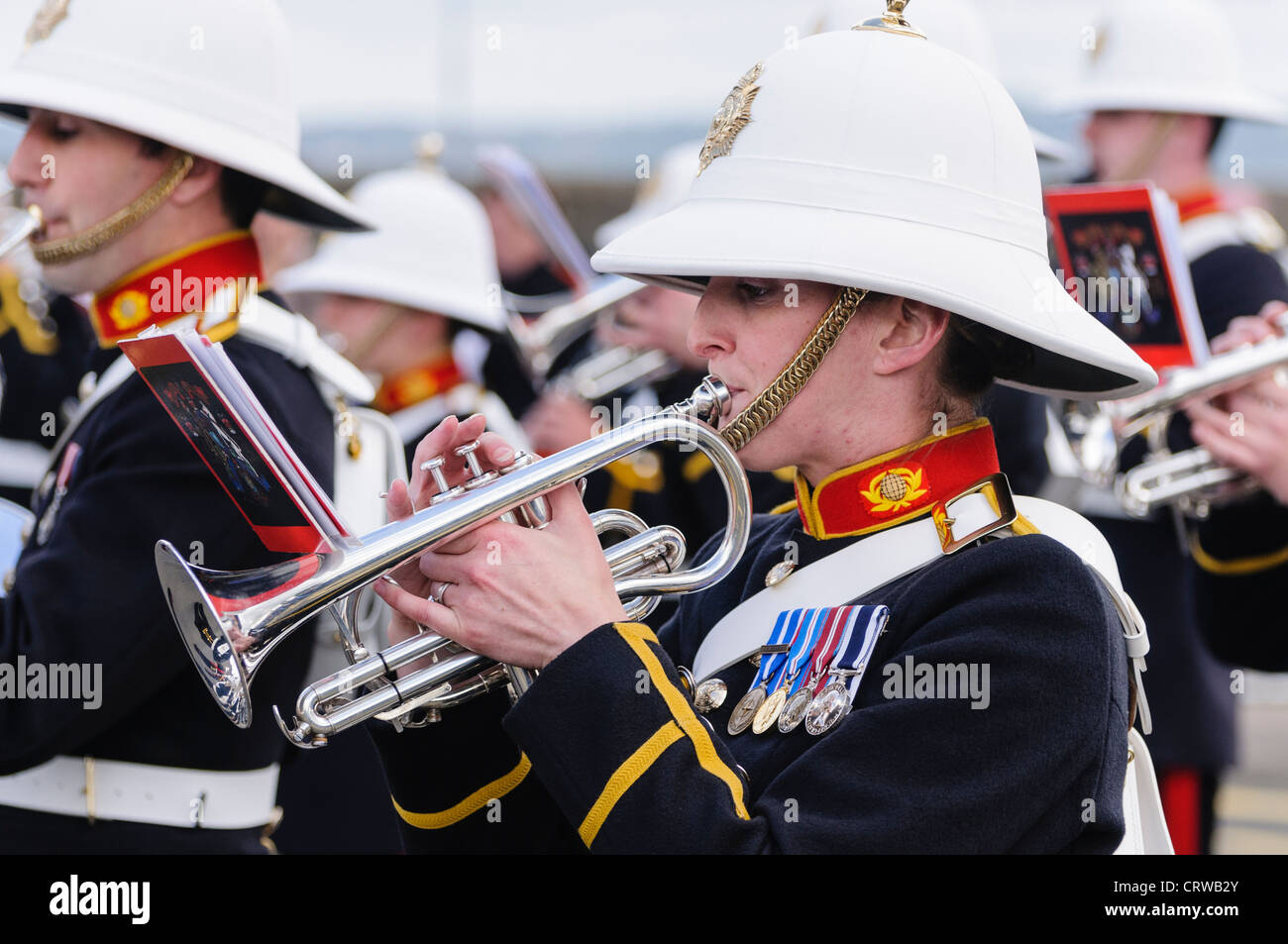 British royal marines uniform hi-res stock photography and images - Alamy