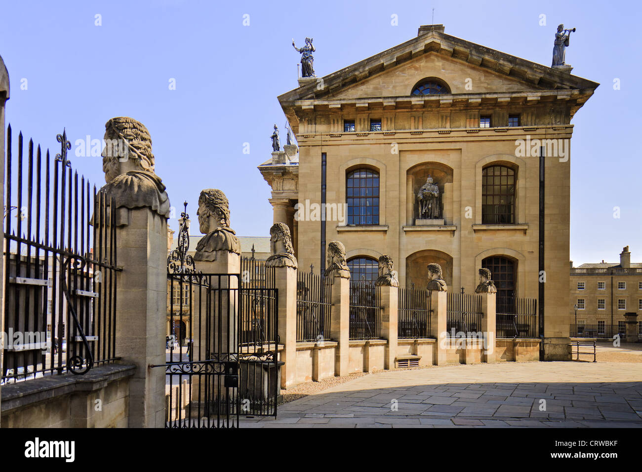 UK Oxford Sheldonian Theatre Stock Photo - Alamy