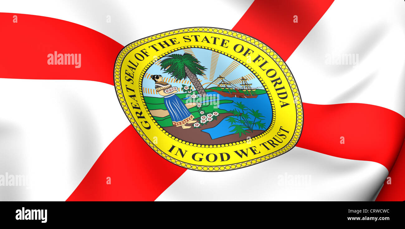 Flag of Florida Stock Photo - Alamy