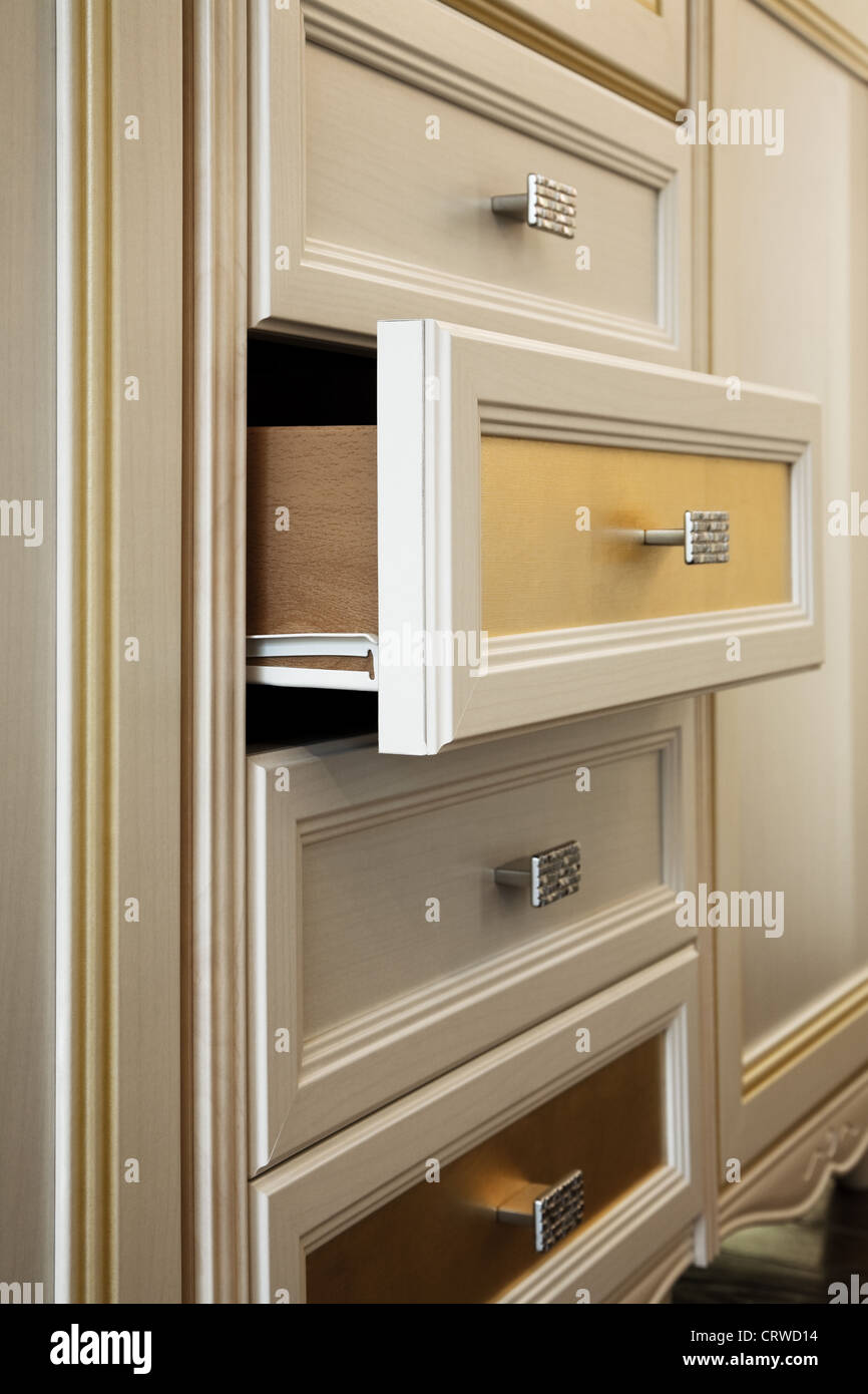cabinet with drawers Stock Photo - Alamy