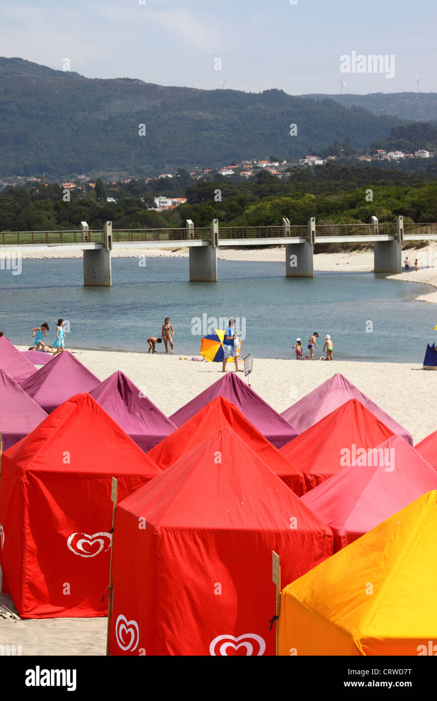 Changing on the beach hi-res stock photography and images - Alamy