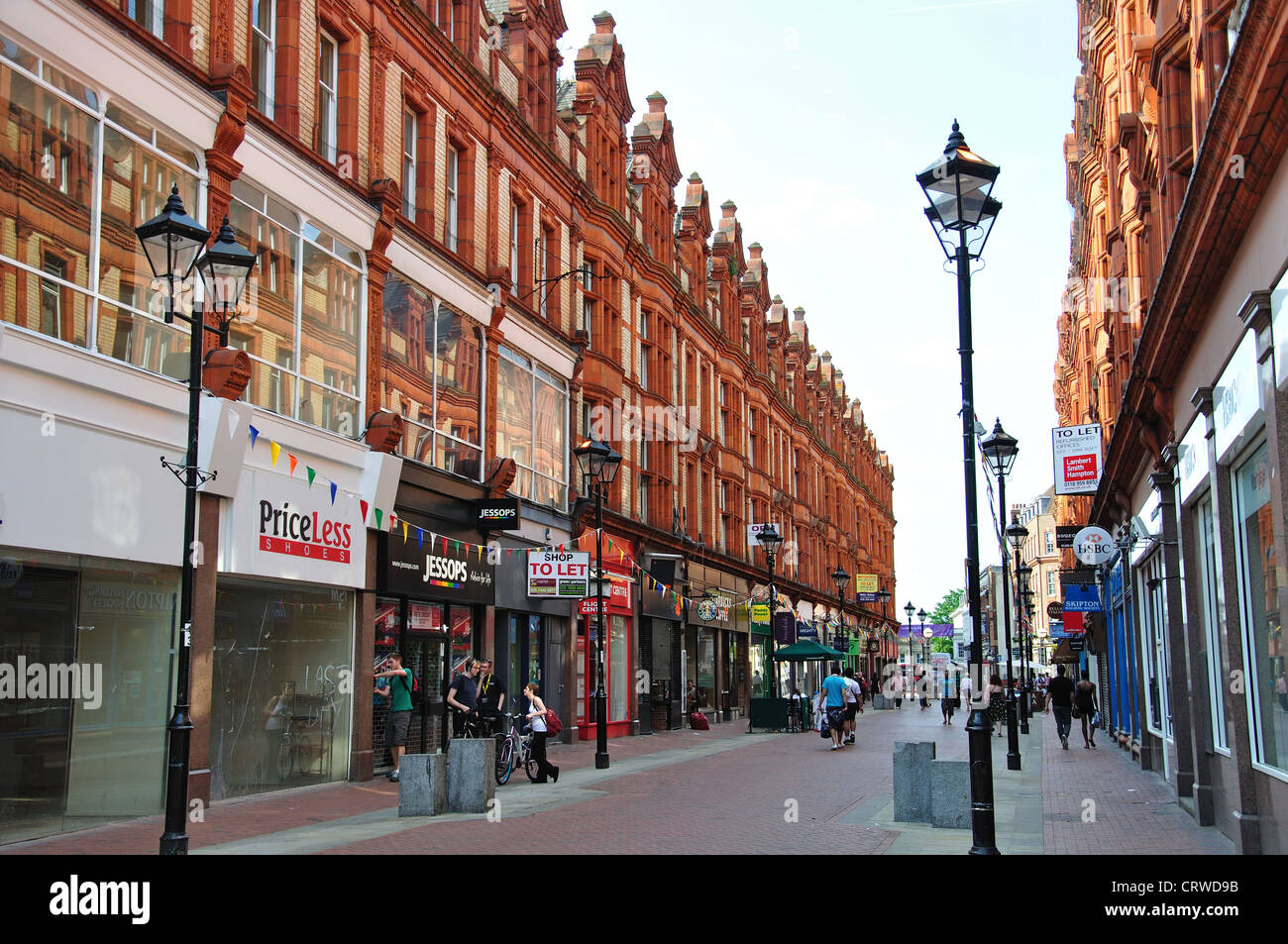 Queen Victoria Street, Reading, Berkshire, England, United Kingdom ...
