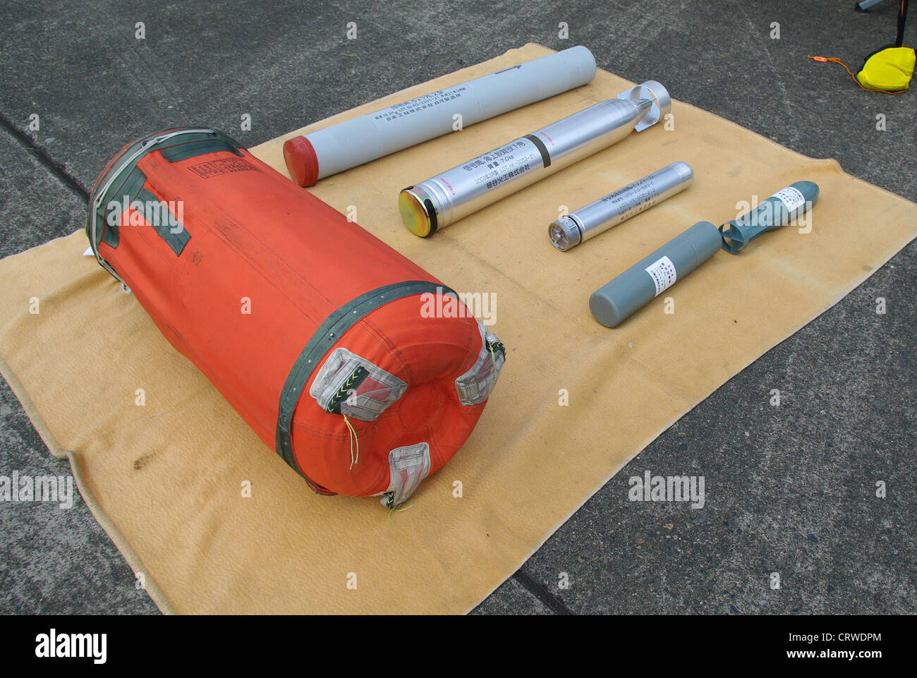 JASDF U-125A search and rescue aircraft(Signal flare Stock Photo - Alamy