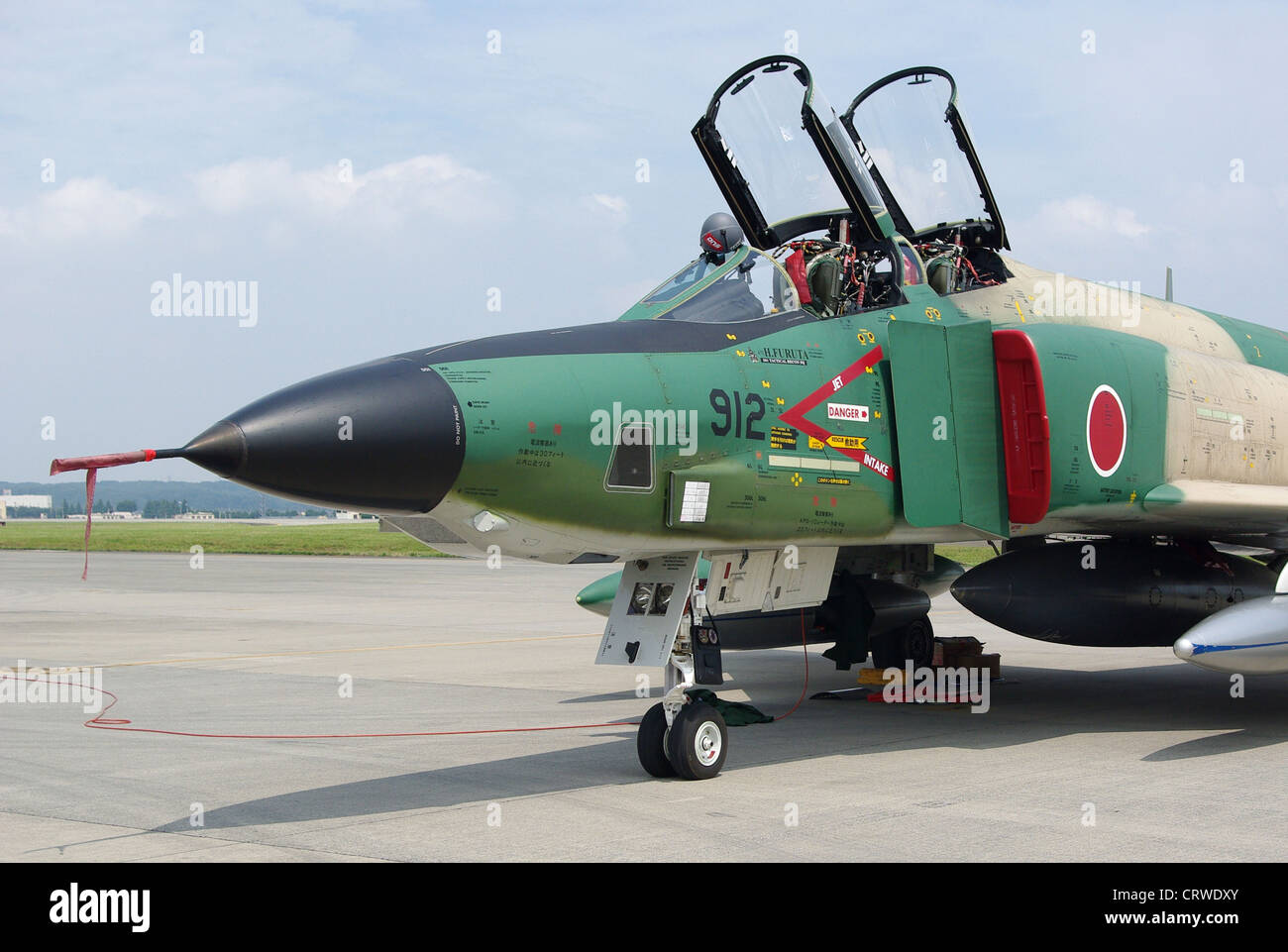 JASDF RF-4E Recon,501SQ.At USAF Yokota AFB Stock Photo - Alamy