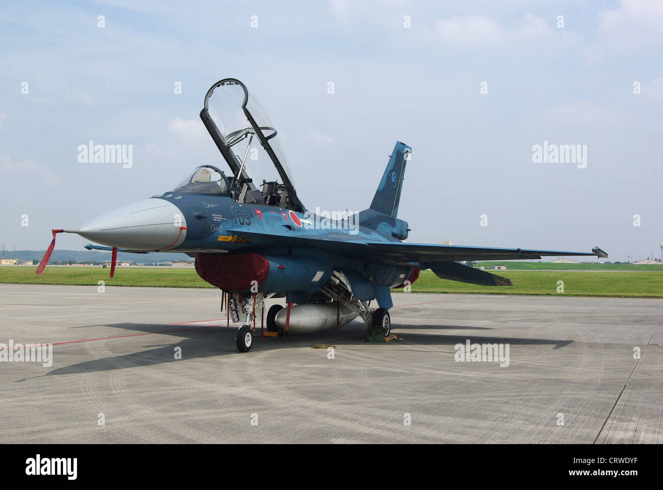JASDF F-2 Fighter,Air Development and Test Wing.At USAF Yokota AFB ...