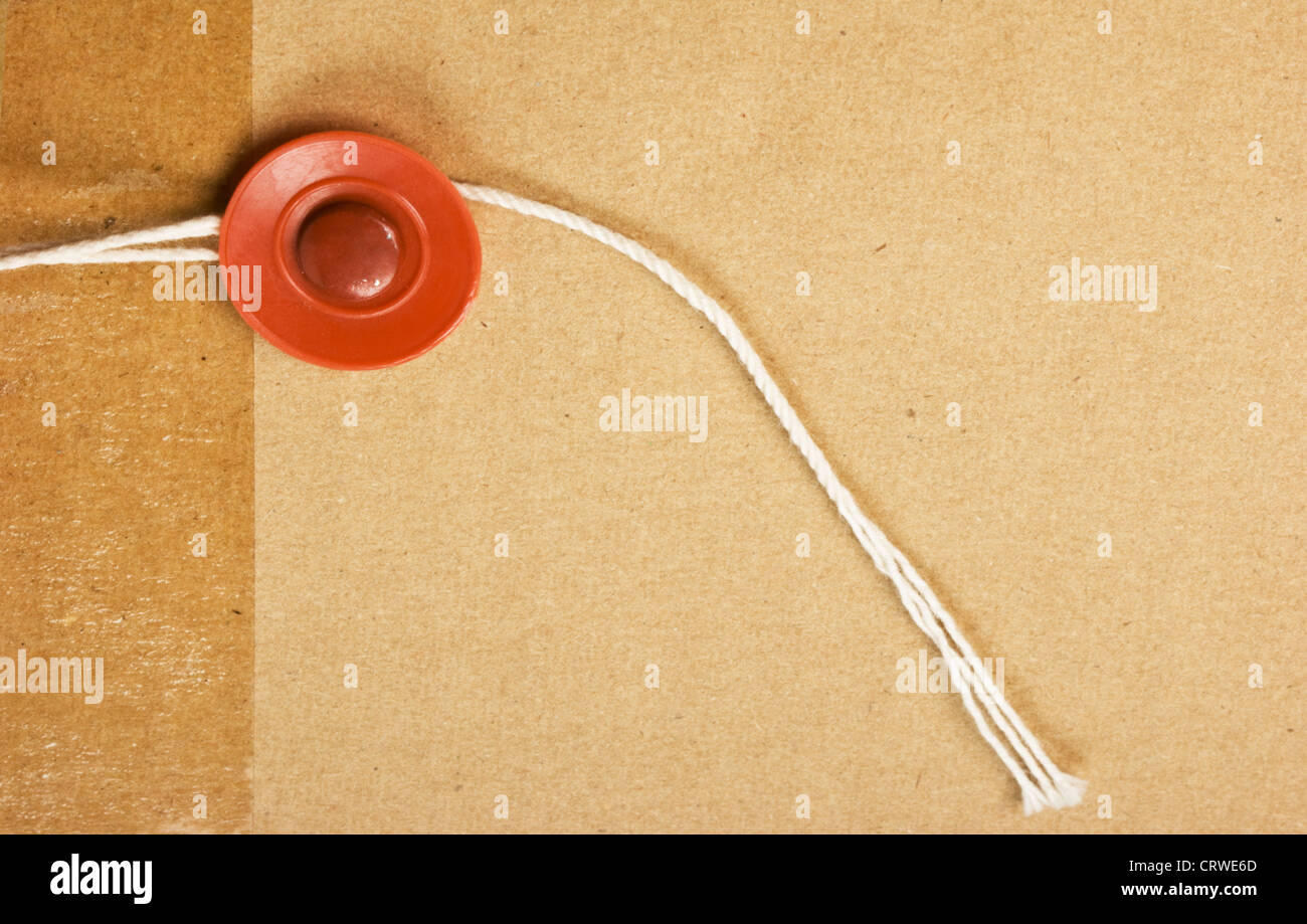seal on the box Stock Photo - Alamy