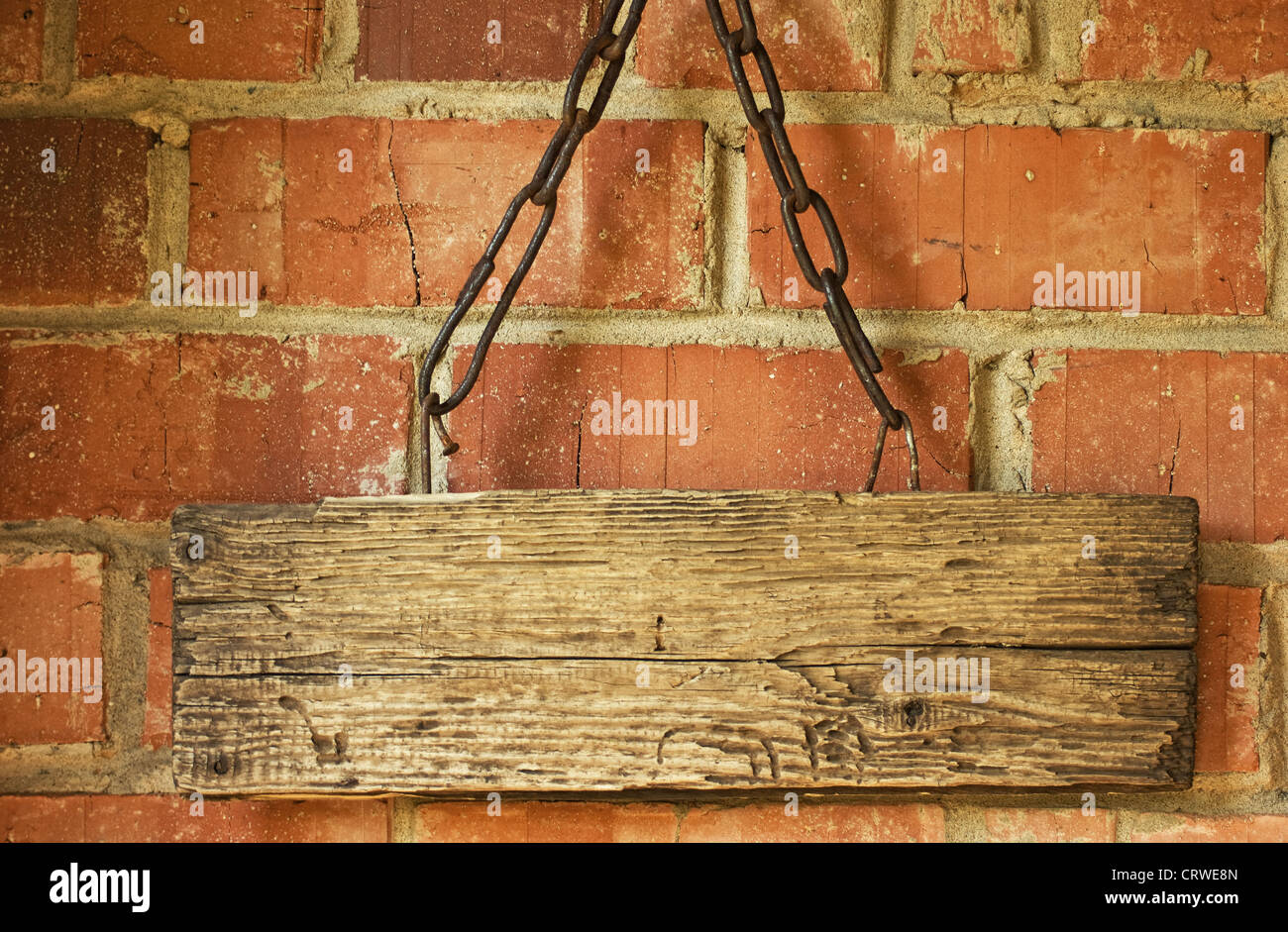 old wooden sign Stock Photo - Alamy