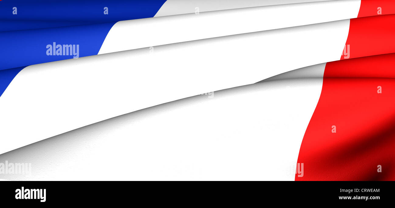 Flag of France. Close up. Front view Stock Photo - Alamy