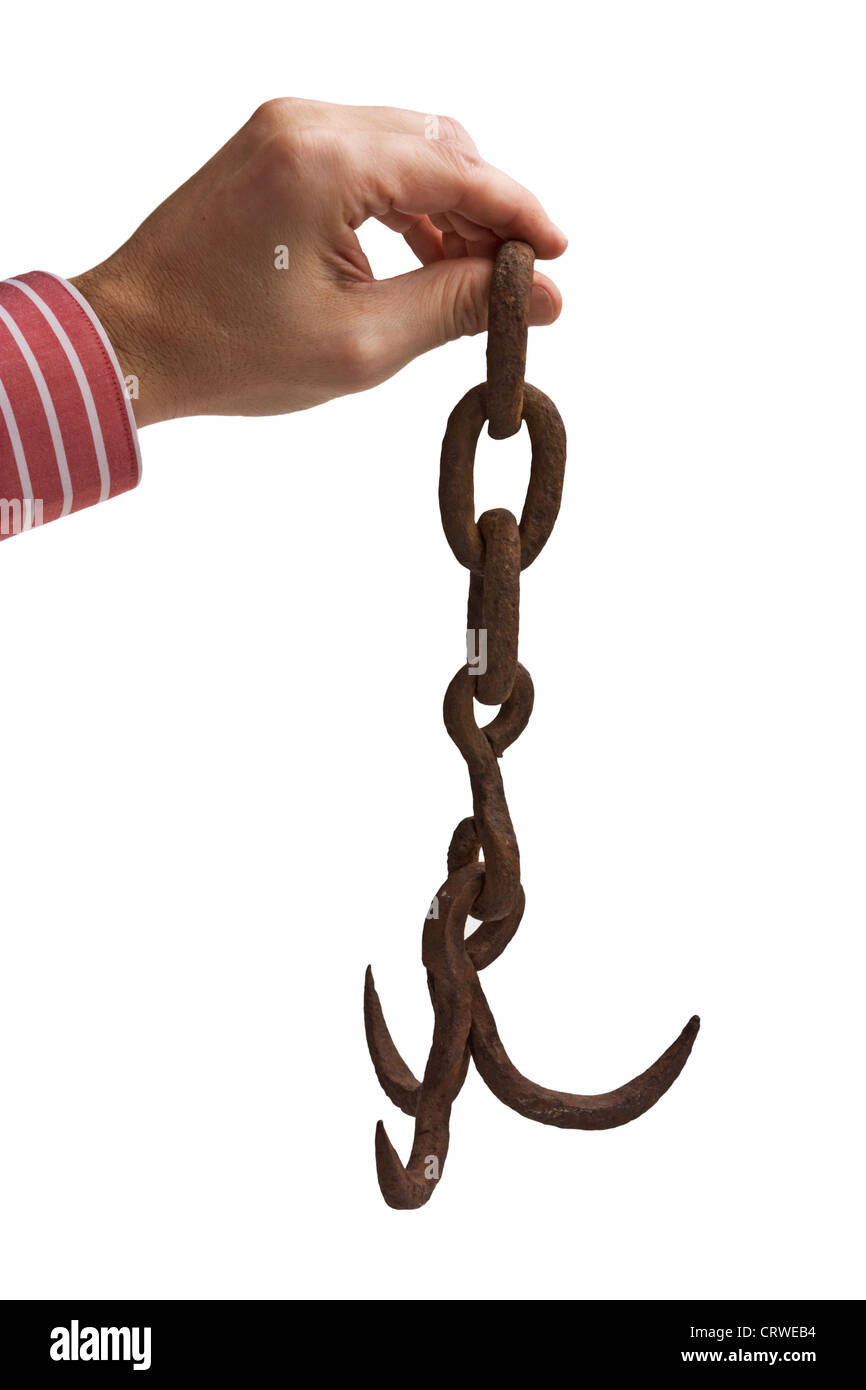 Anchor rusty Cut Out Stock Images & Pictures - Alamy