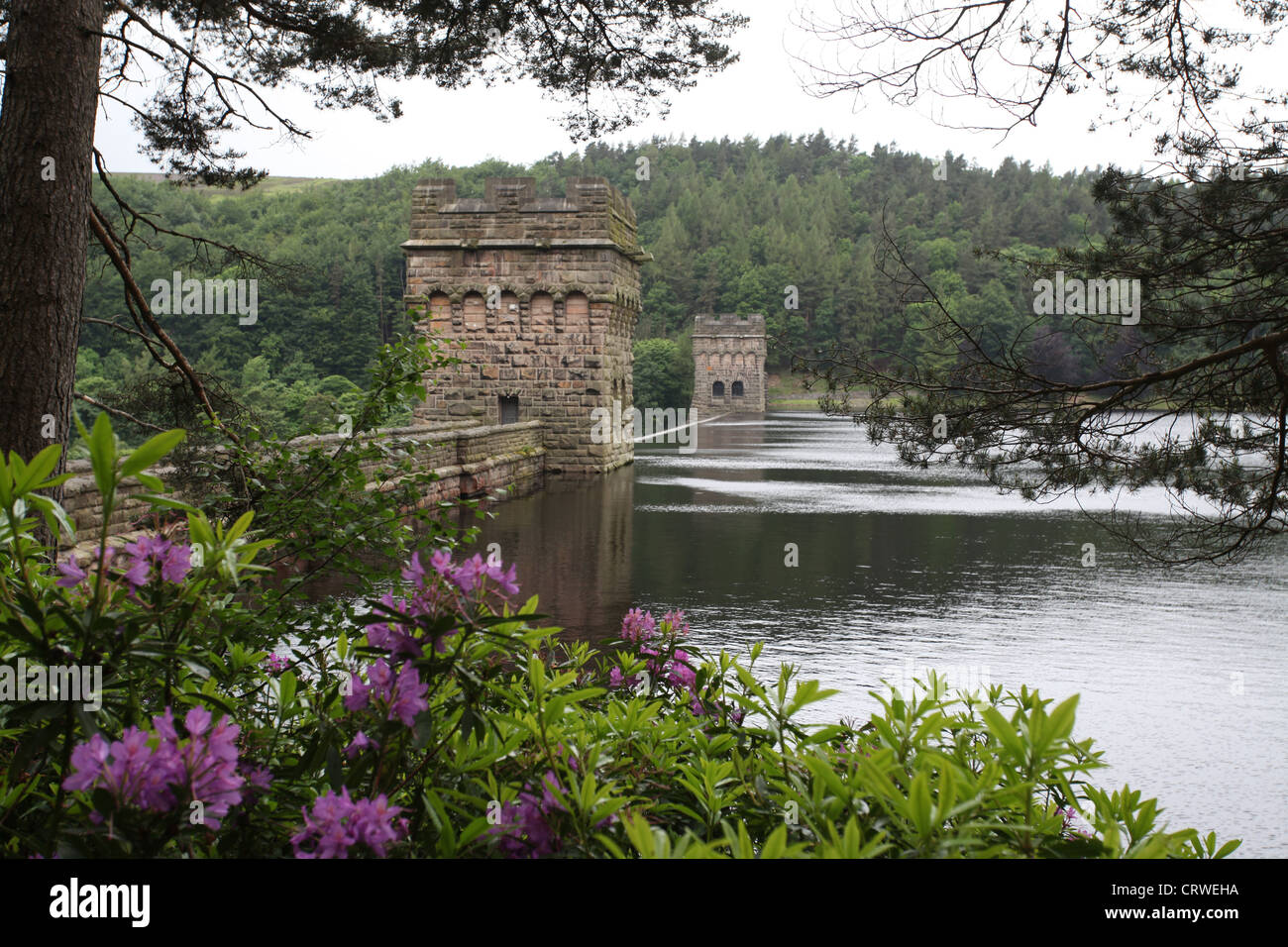Derwent Reservoir in Derbyshire which was used by the famous Dam ...