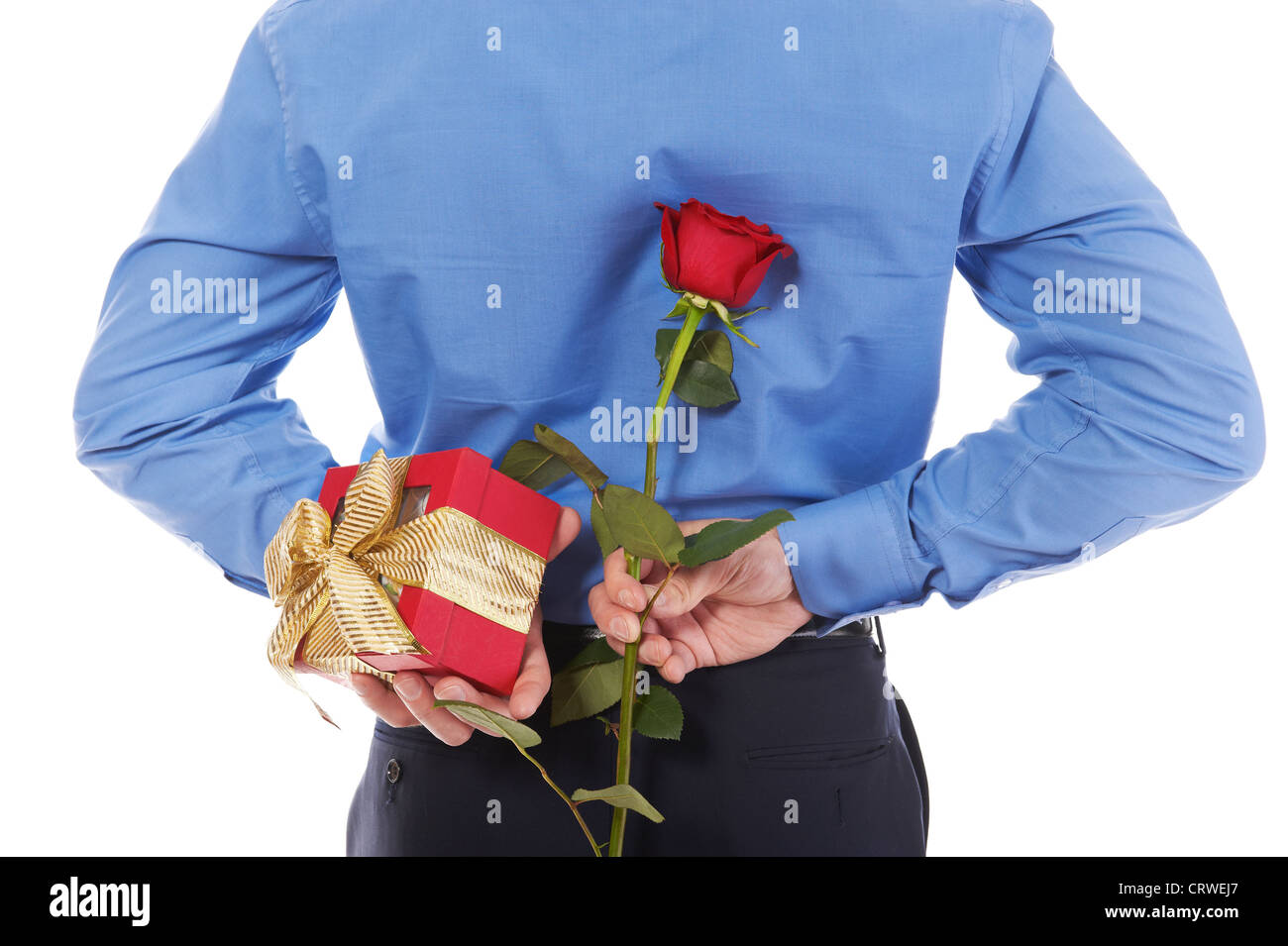 Boy holding a rose hi-res stock photography and images - Alamy