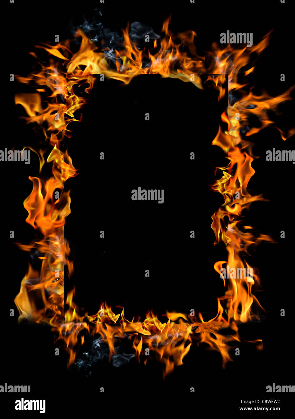 Burning frame hi-res stock photography and images - Alamy
