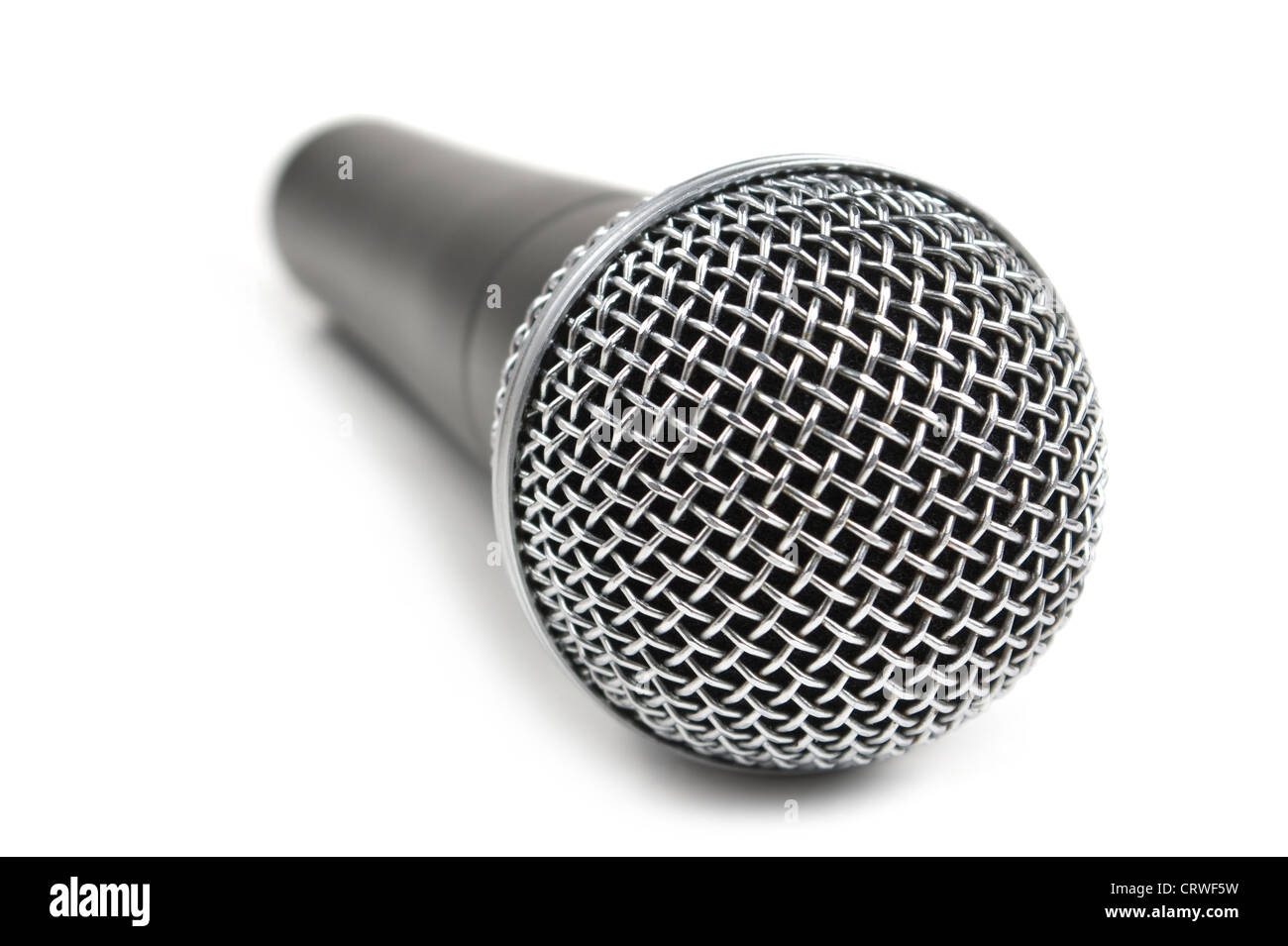 Classic dynamic microphone Stock Photo - Alamy