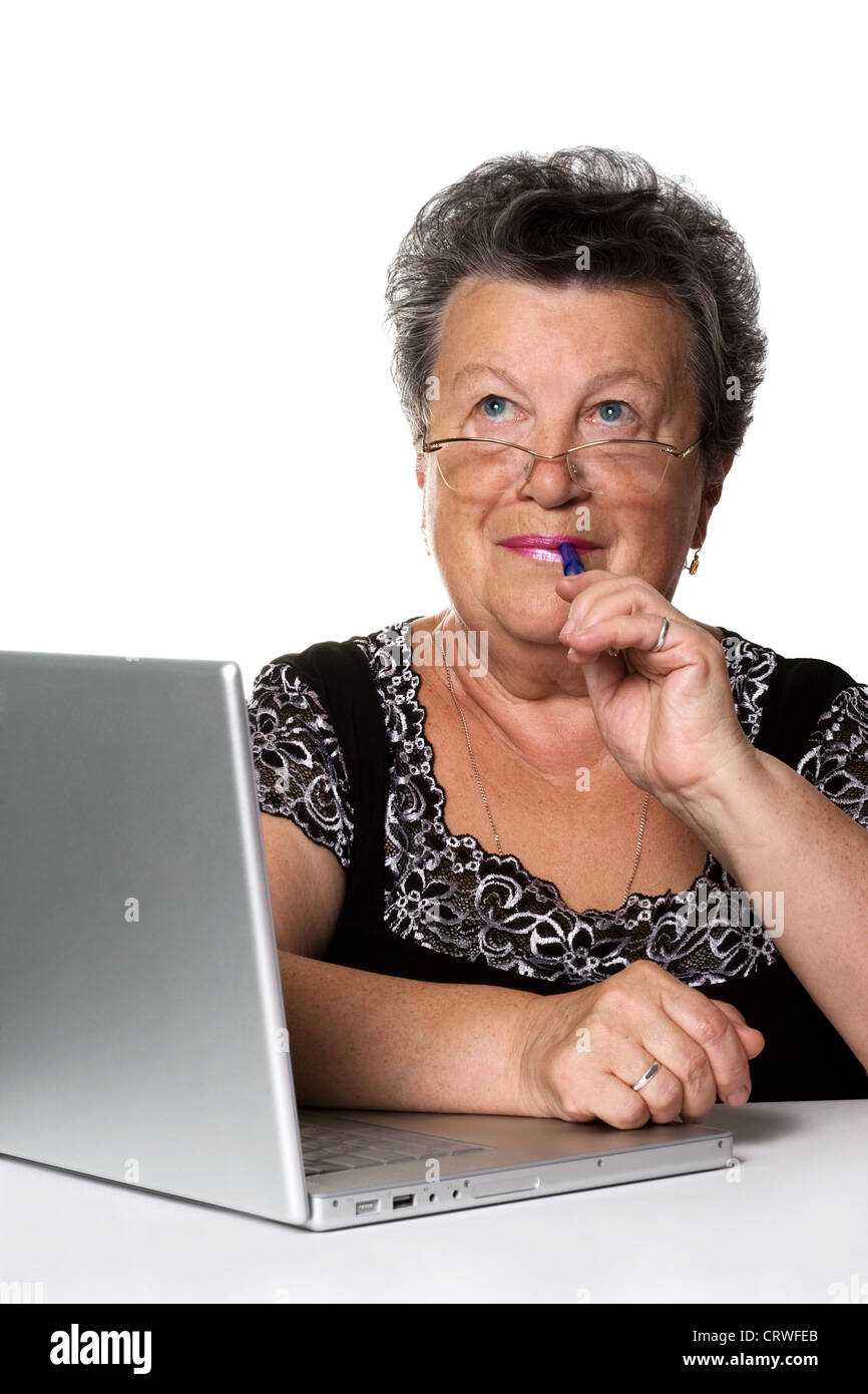 Seniorin collar hi-res stock photography and images - Alamy