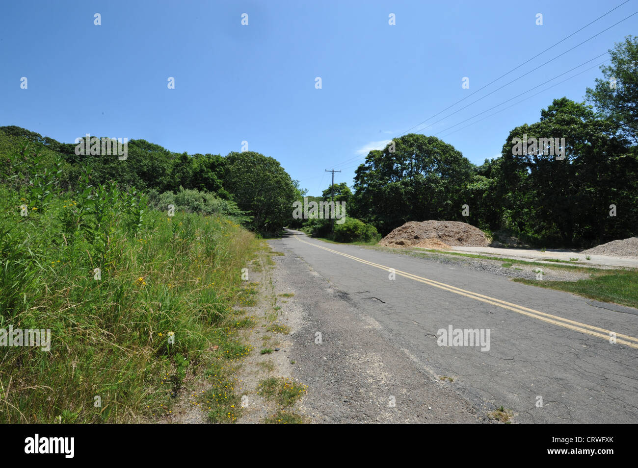 Montauk Airforce Station Stock Photo - Alamy