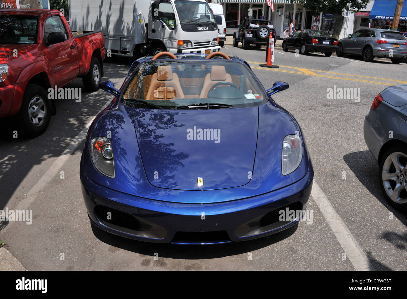 Ferrari convertible hi-res stock photography and images - Alamy