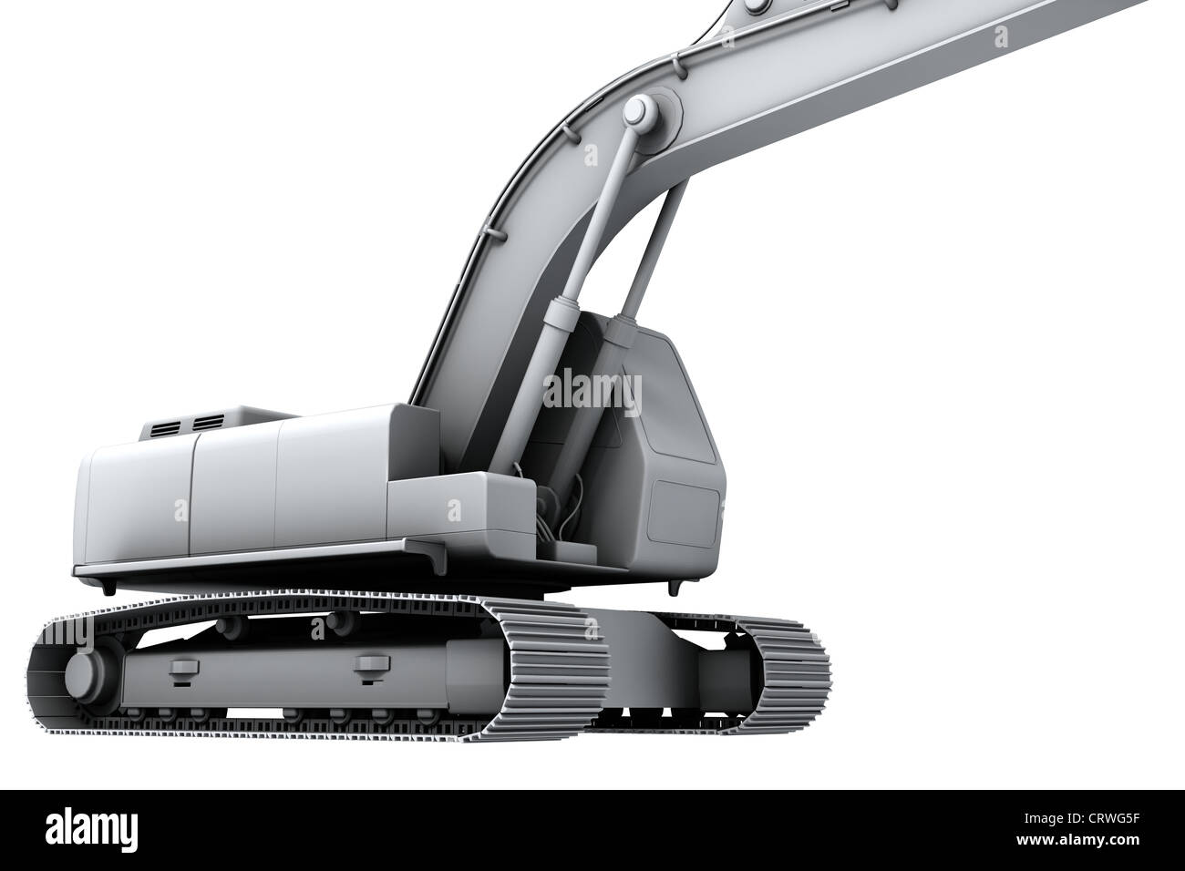 Orange digger Cut Out Stock Images & Pictures - Alamy