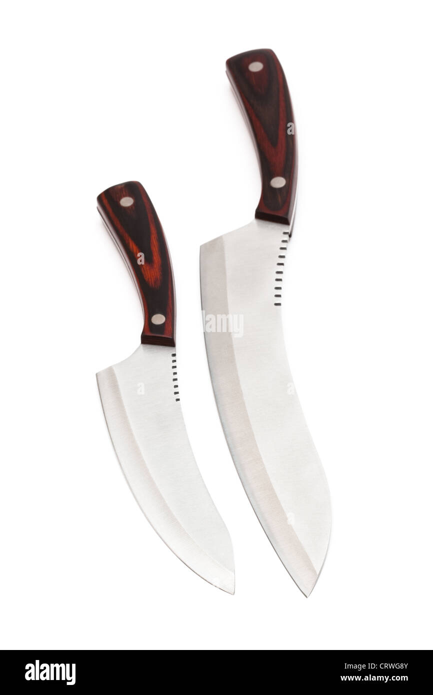 New kitchen knives Stock Photo - Alamy