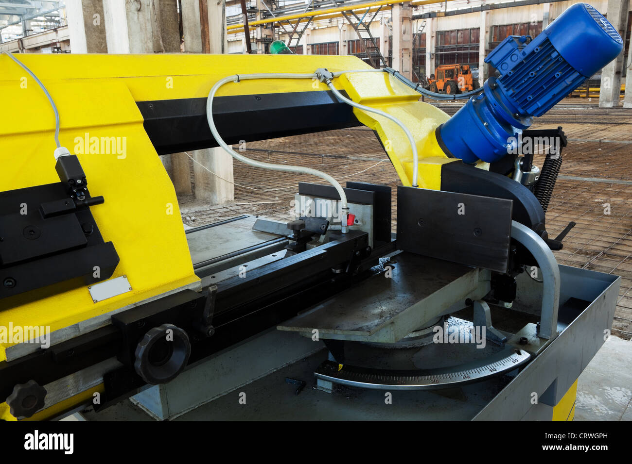 powerful metalworking machine Stock Photo - Alamy