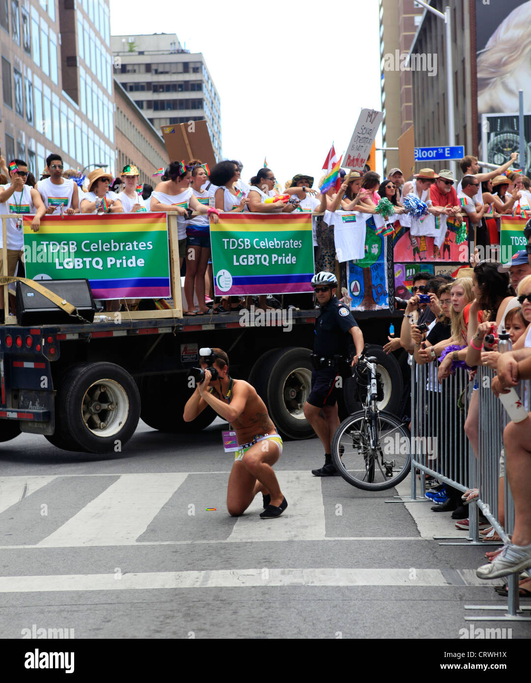 Toronto Gay Pride Parade 2012 Stock Photo - Alamy