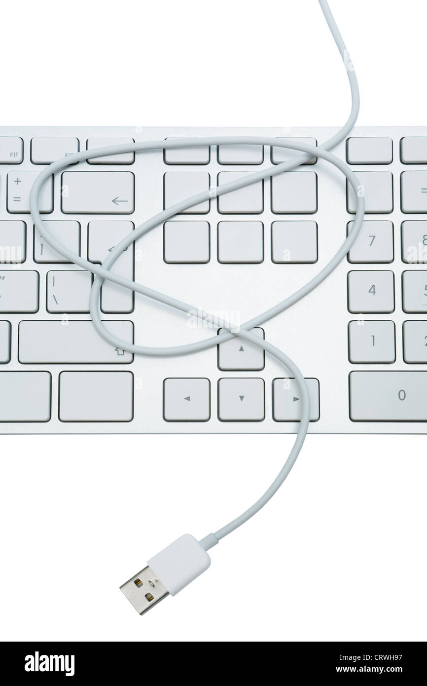modern and stylish keyboard Stock Photo - Alamy