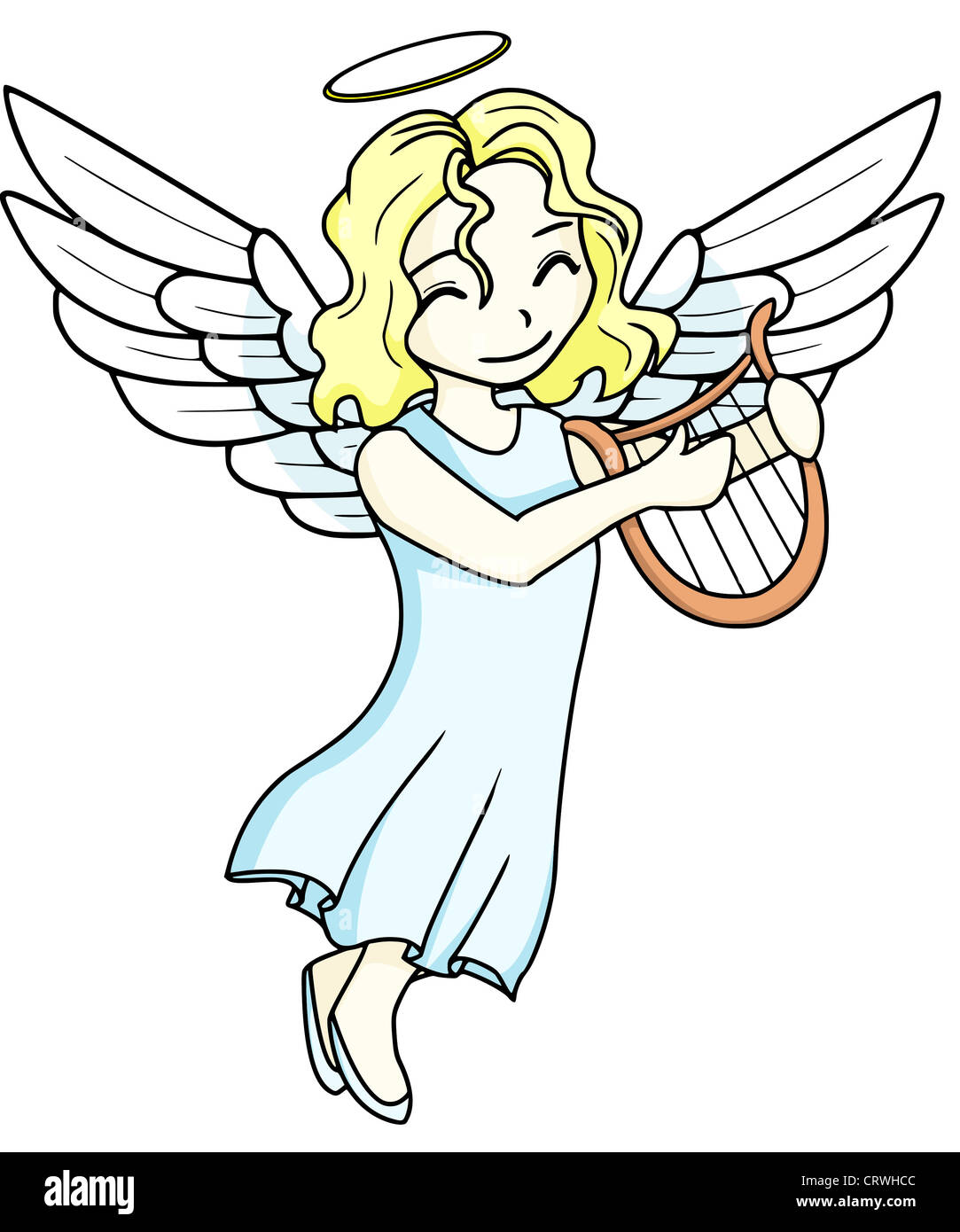 Angel anime hi-res stock photography and images - Alamy
