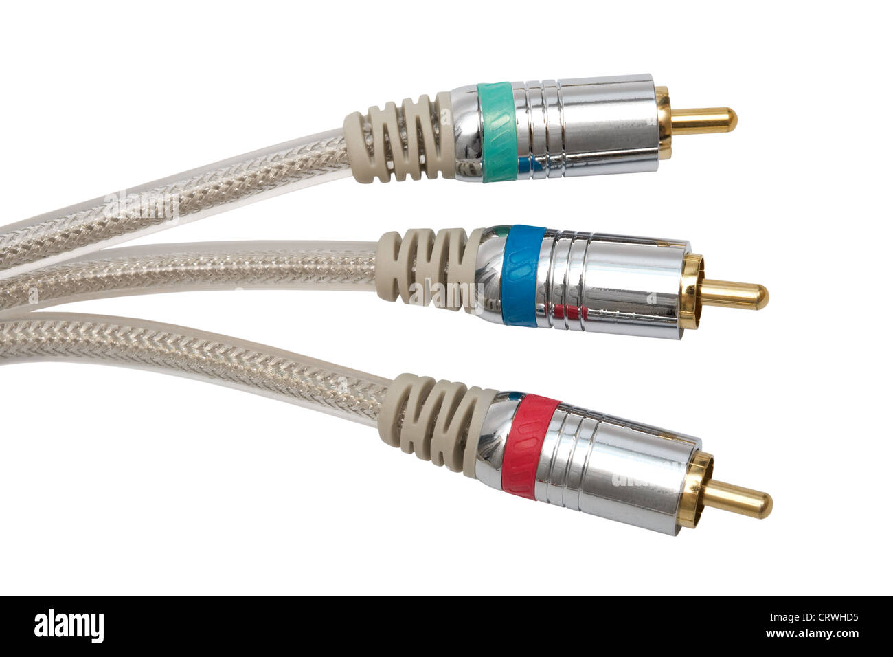 component video cable Stock Photo - Alamy